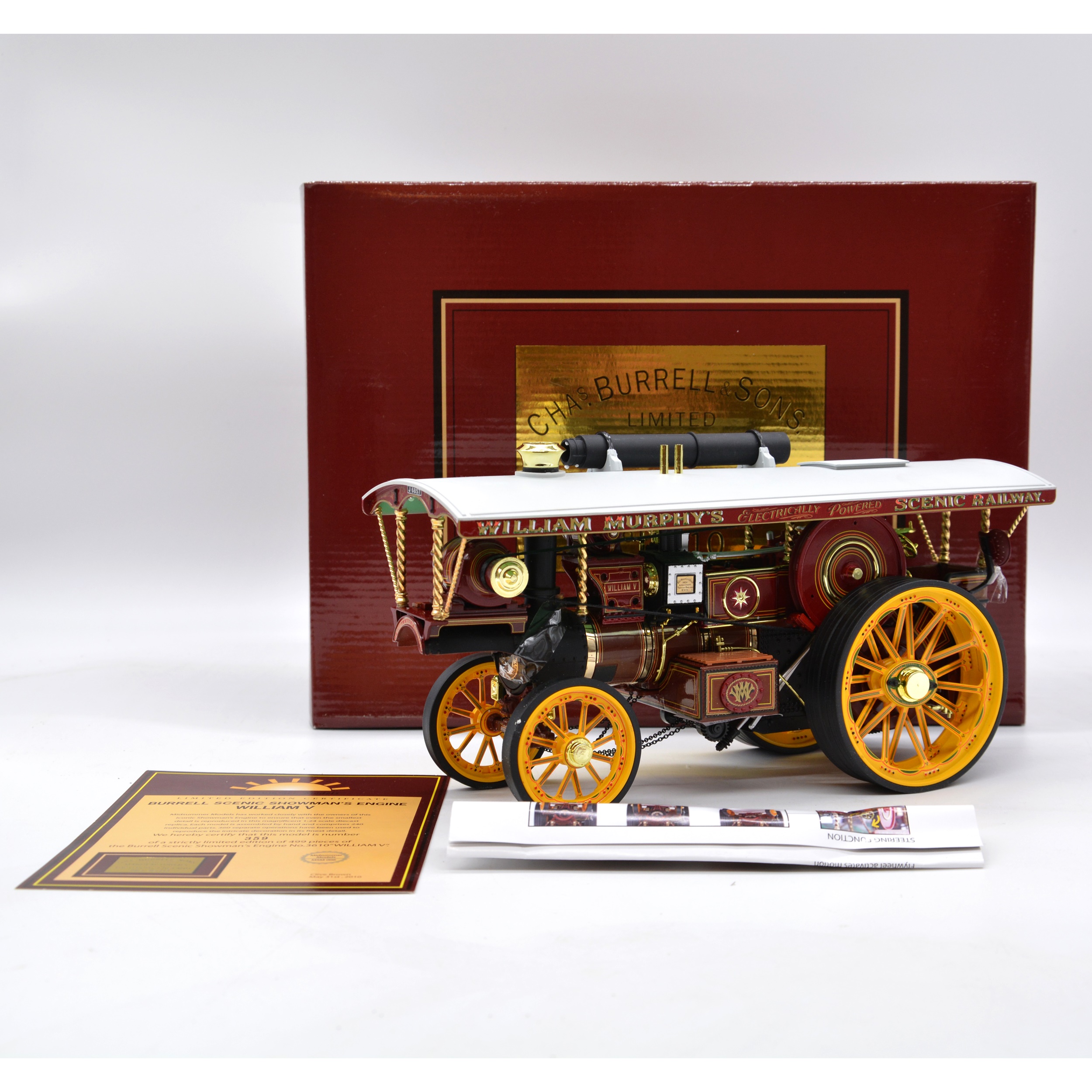 Lot 1245 - Midsummer Models Burrell Scenic Showman's