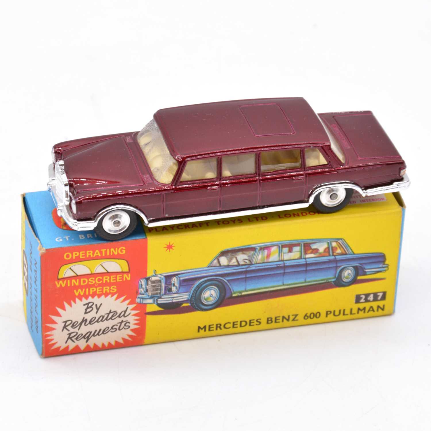 Lot 1089 - Corgi Toys die-cast model, ref 247 Mercedes