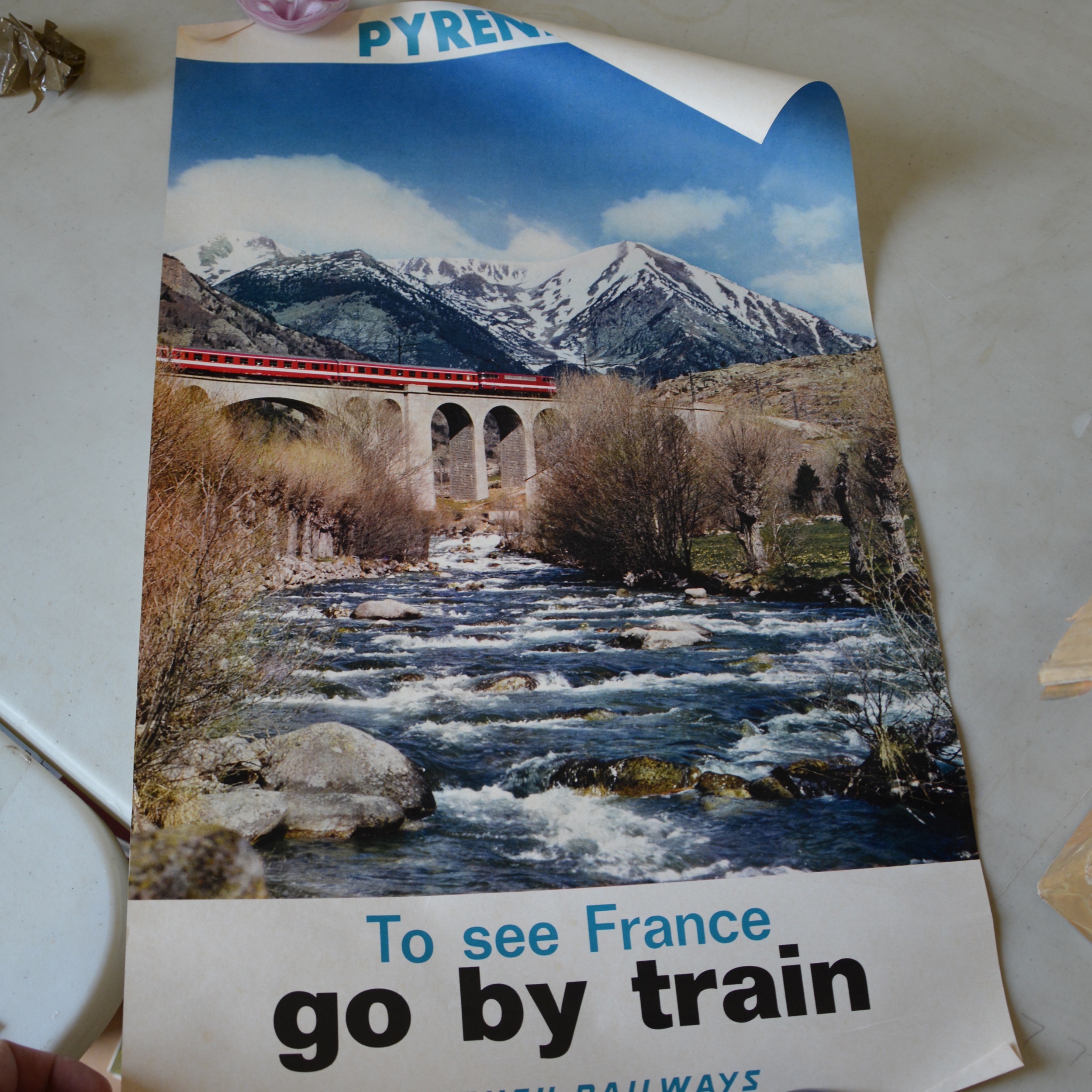 Lot 272 - Reproduction and original railway posters,