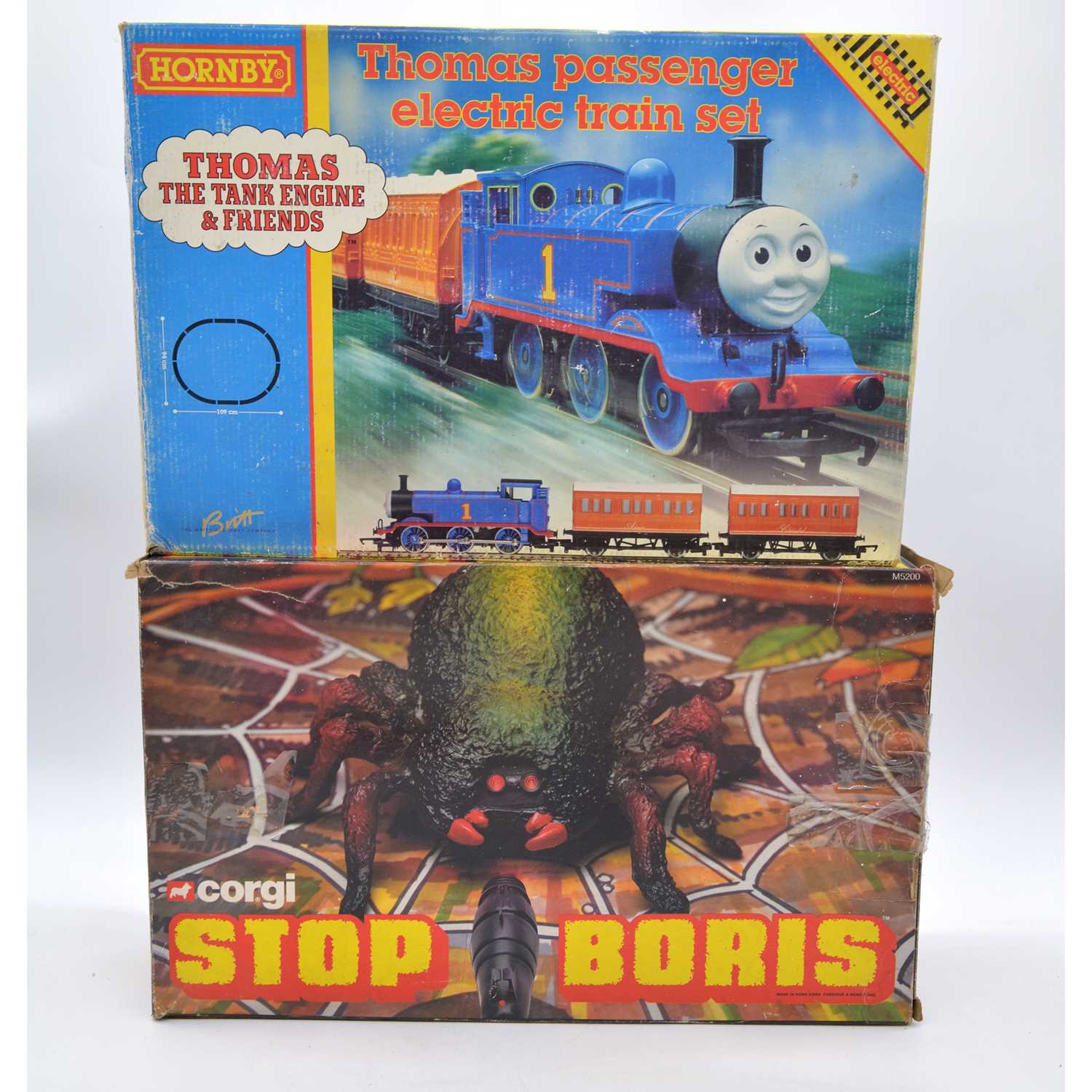 Lot 1197 - Corgi Toys Stop Boris game and Hornby