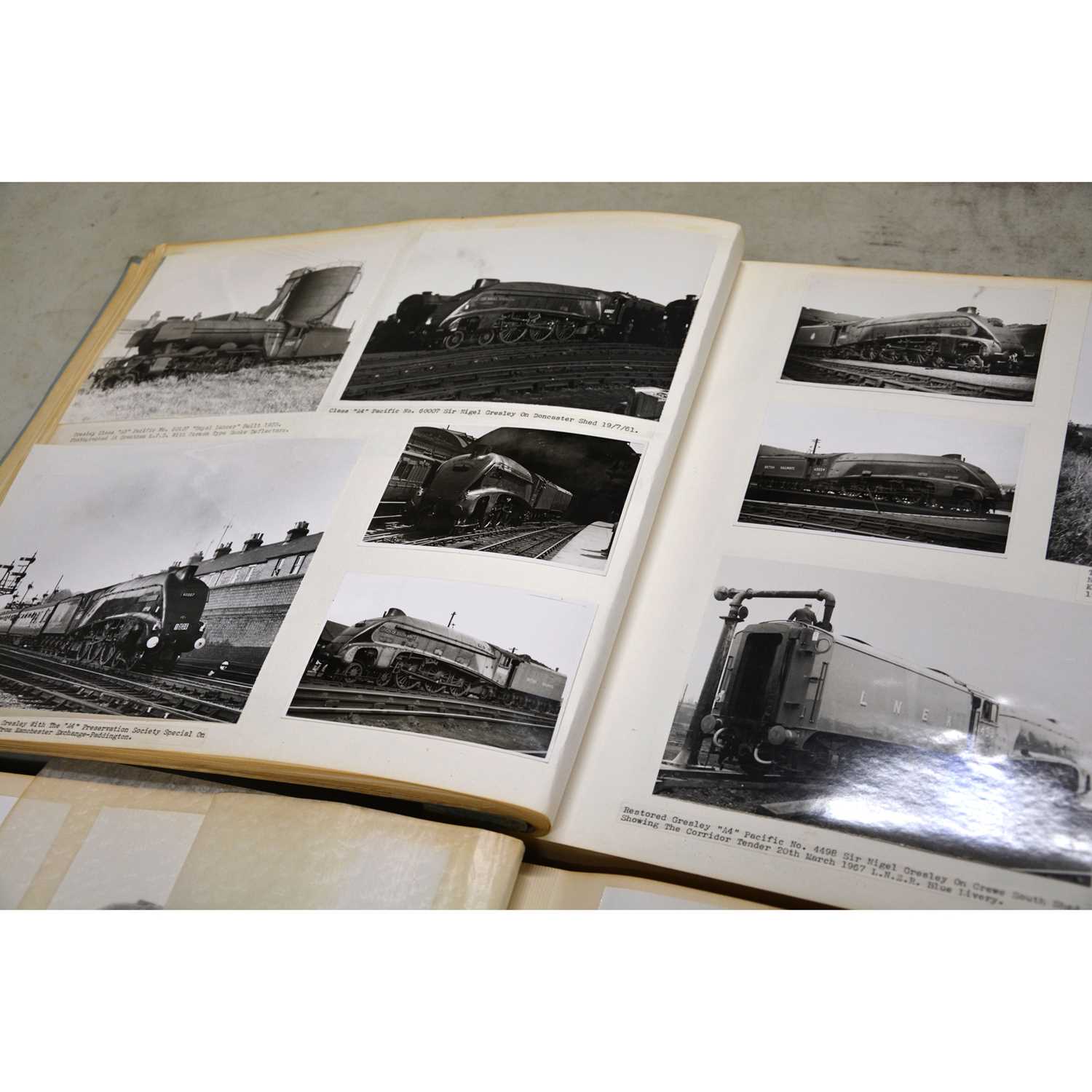 Lot 288 - Two large albums of black and white