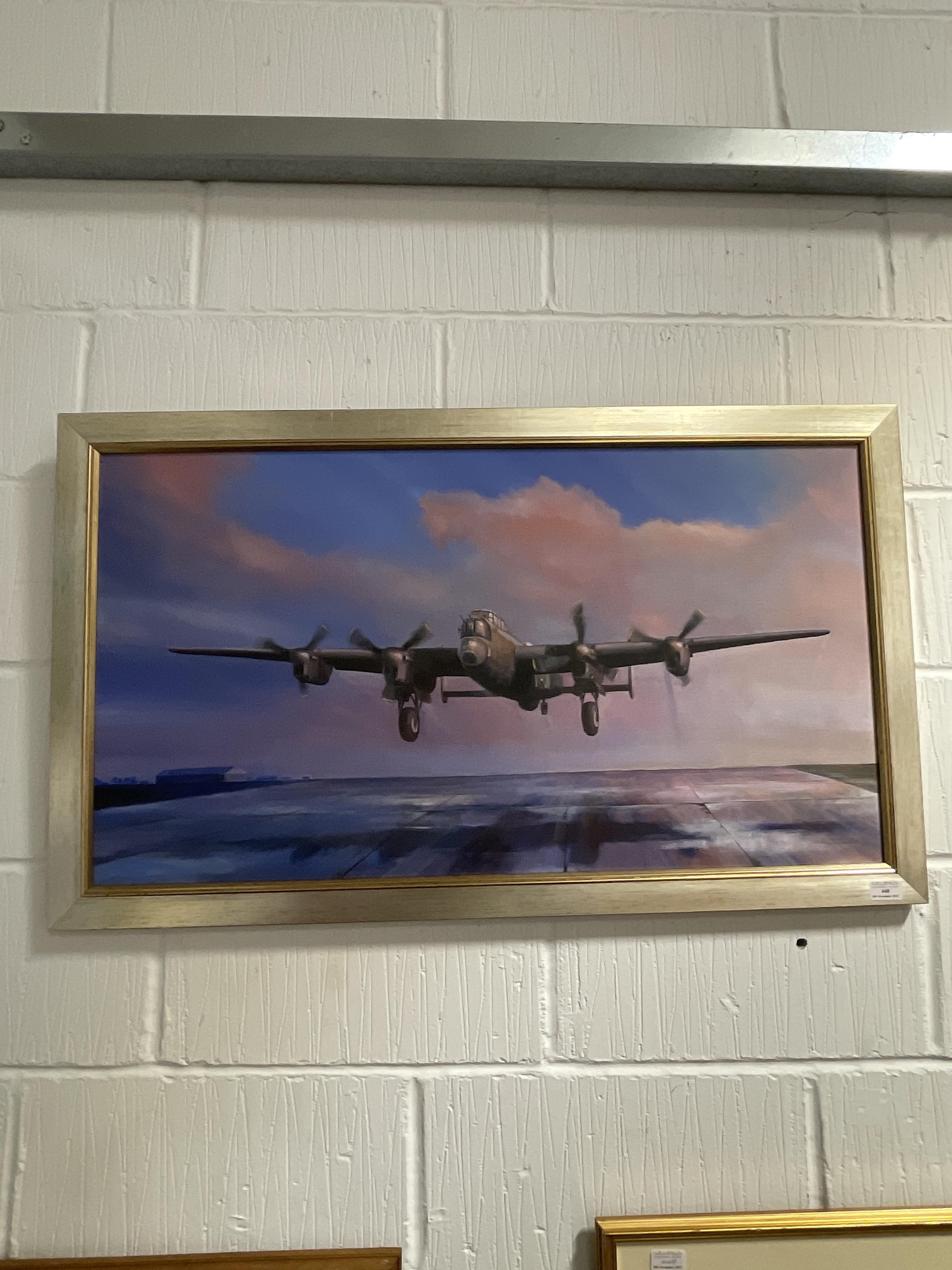 Lot 349 - Mark Postlethwaite, Avro Lancaster of 75th