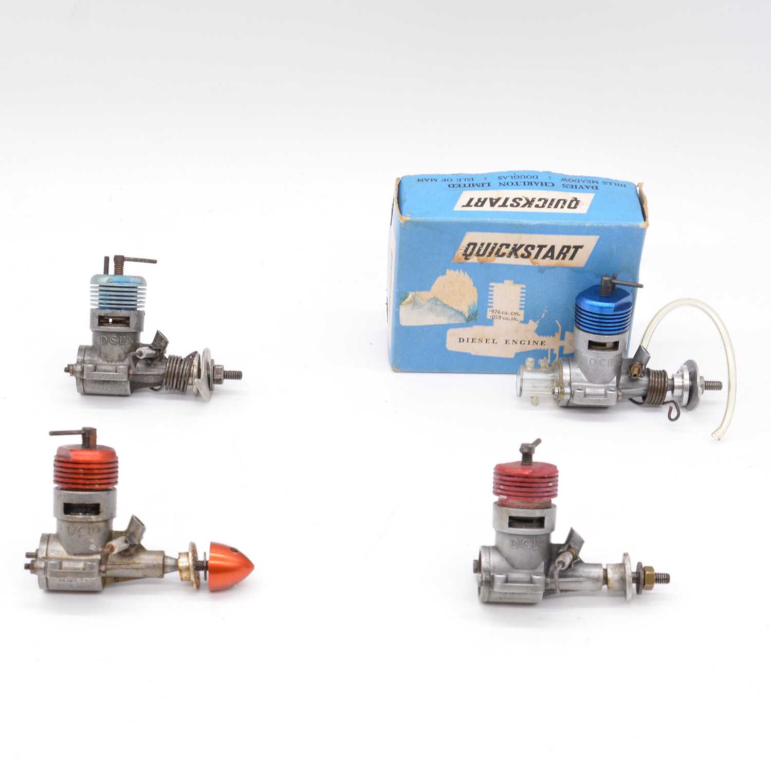 Lot 73 - Four DC diesel engines, including Spitfire