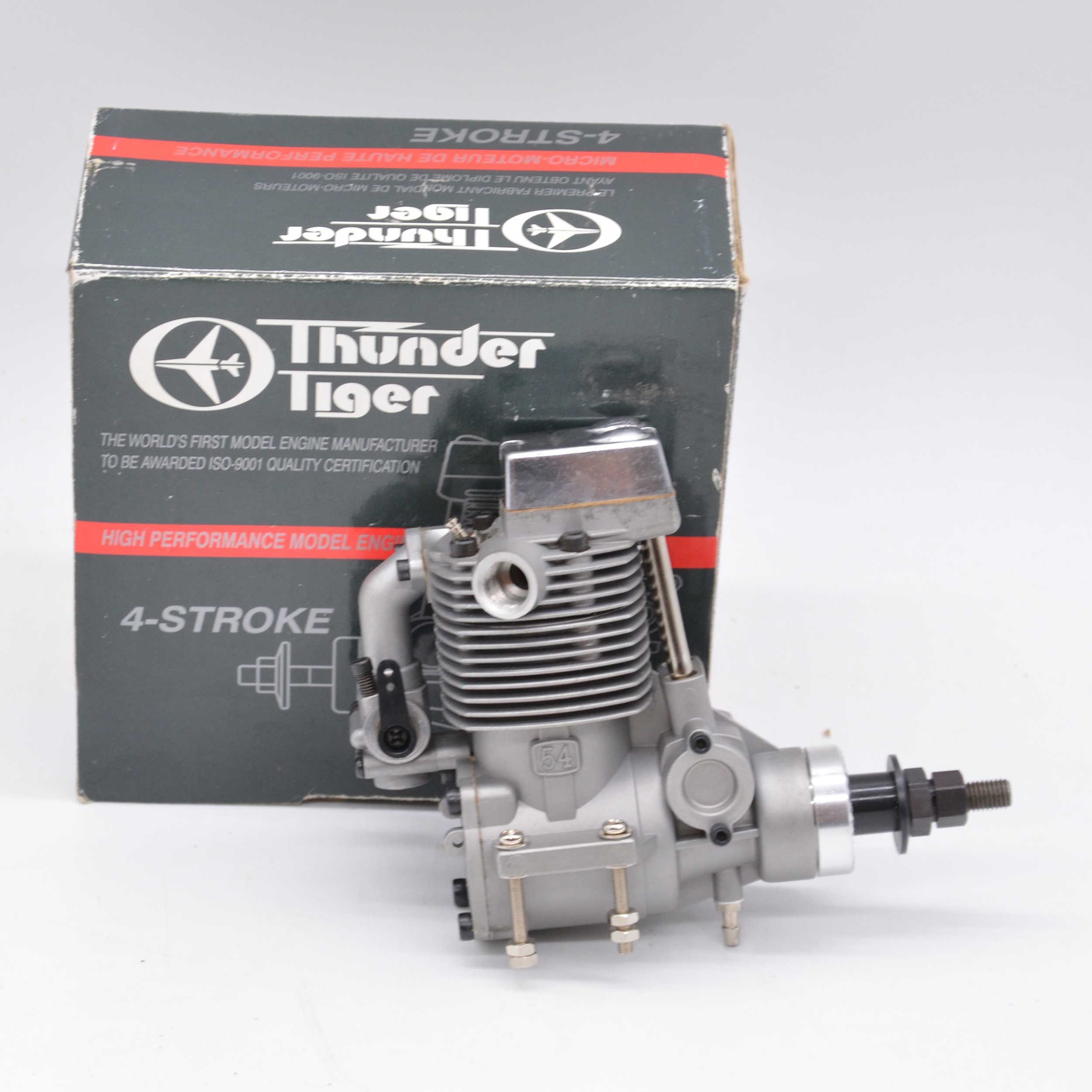 Lot 5 - THUNDER TIGER F-54S RC glow engine, boxed,