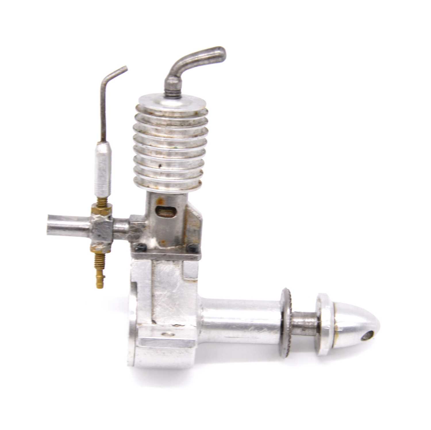 Early vintage 0.75cc diesel aero model aircraft engine. | Barnebys