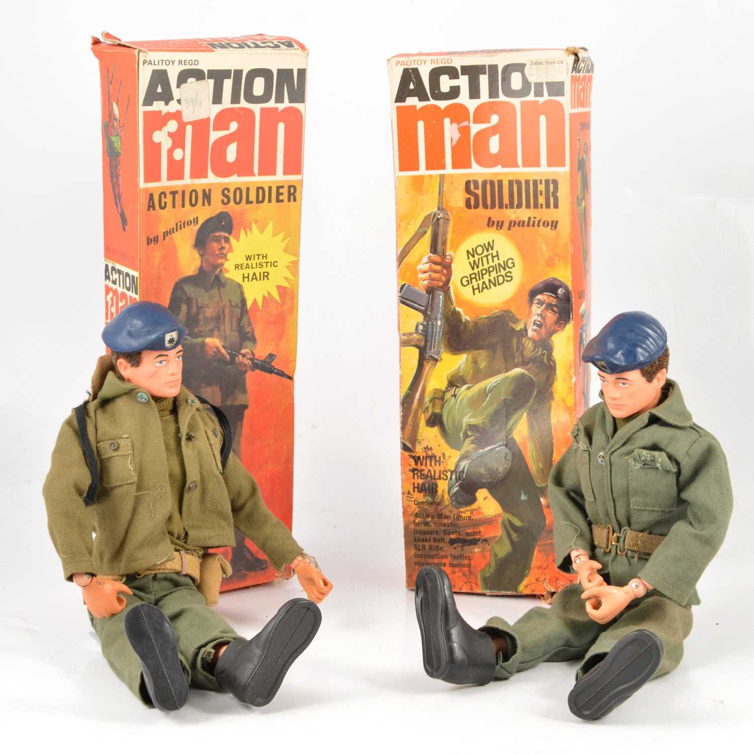 Lot 1310 Two Action Man Figures By Palitoy Both Lot 1310 Two Action Man Figures By Palitoy Both
