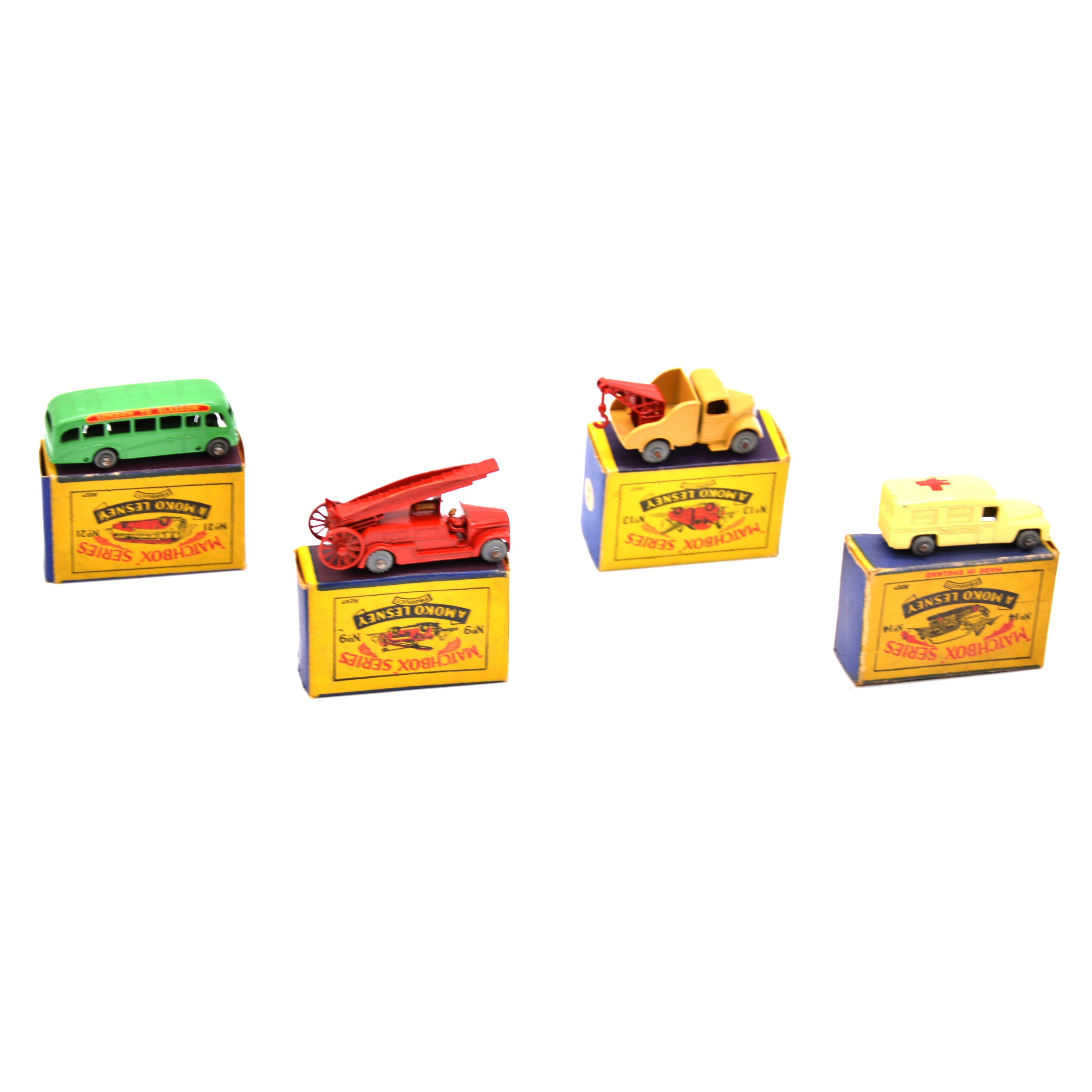 Lot 1102 - Four Matchbox Series die-cast models