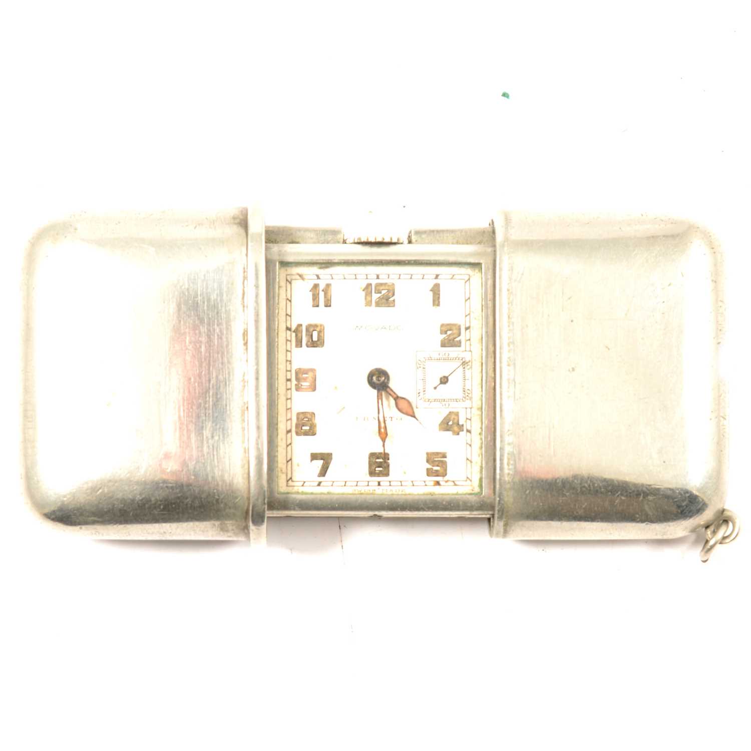 Lot 283 - Movado Ermeto purse watch,