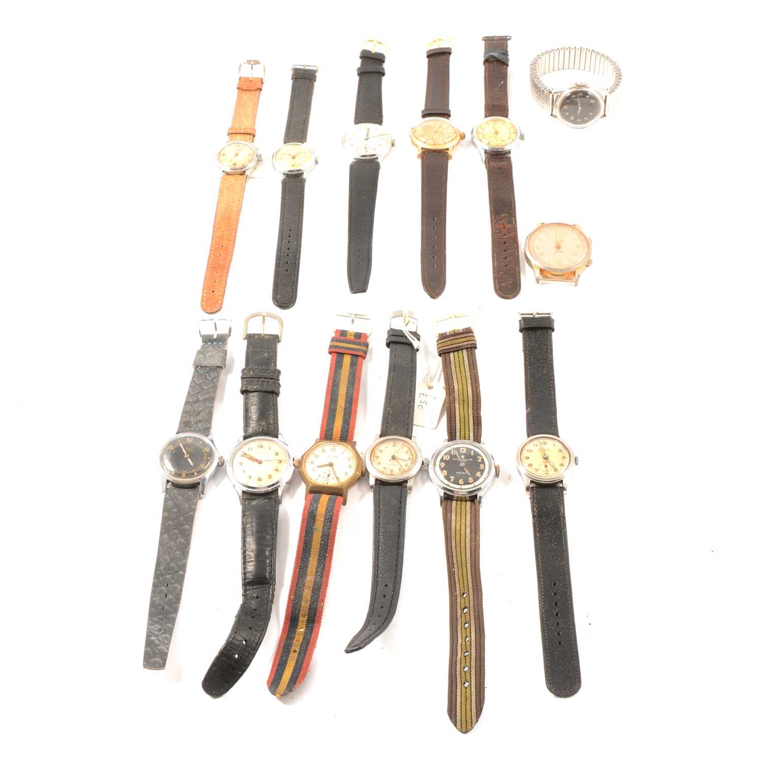 Lot 321 - Quantity of vintage sports type watches,