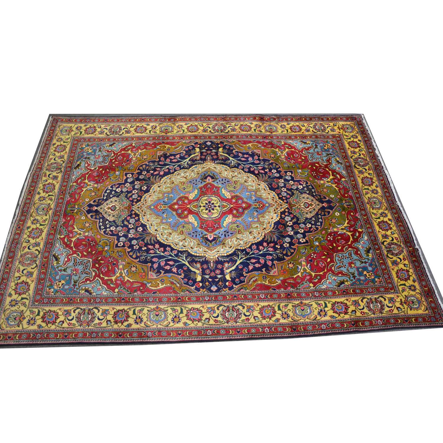 Lot 592 - Large Tabriz carpet