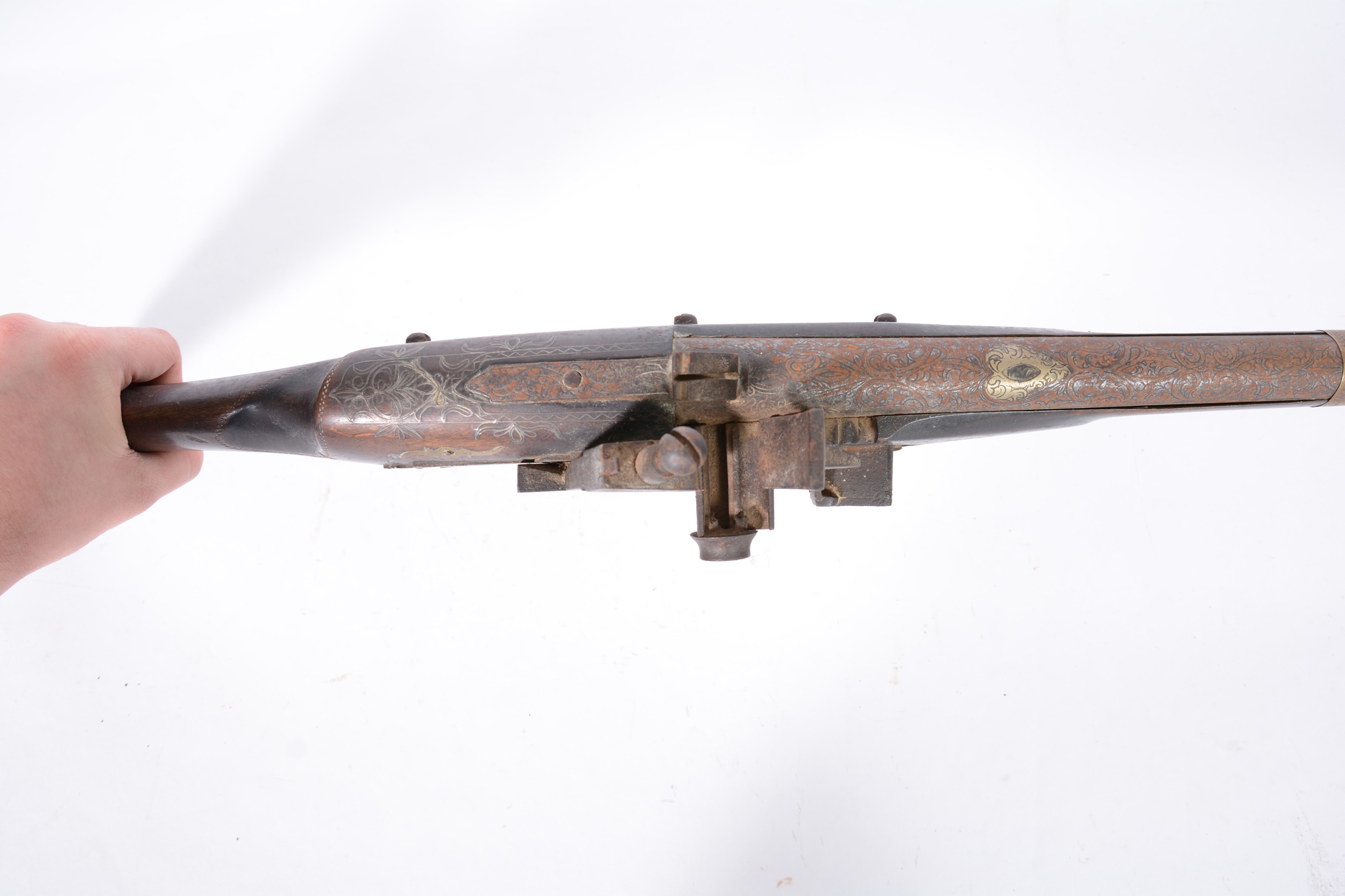 Lot 14 - Arab snaphaunce gun