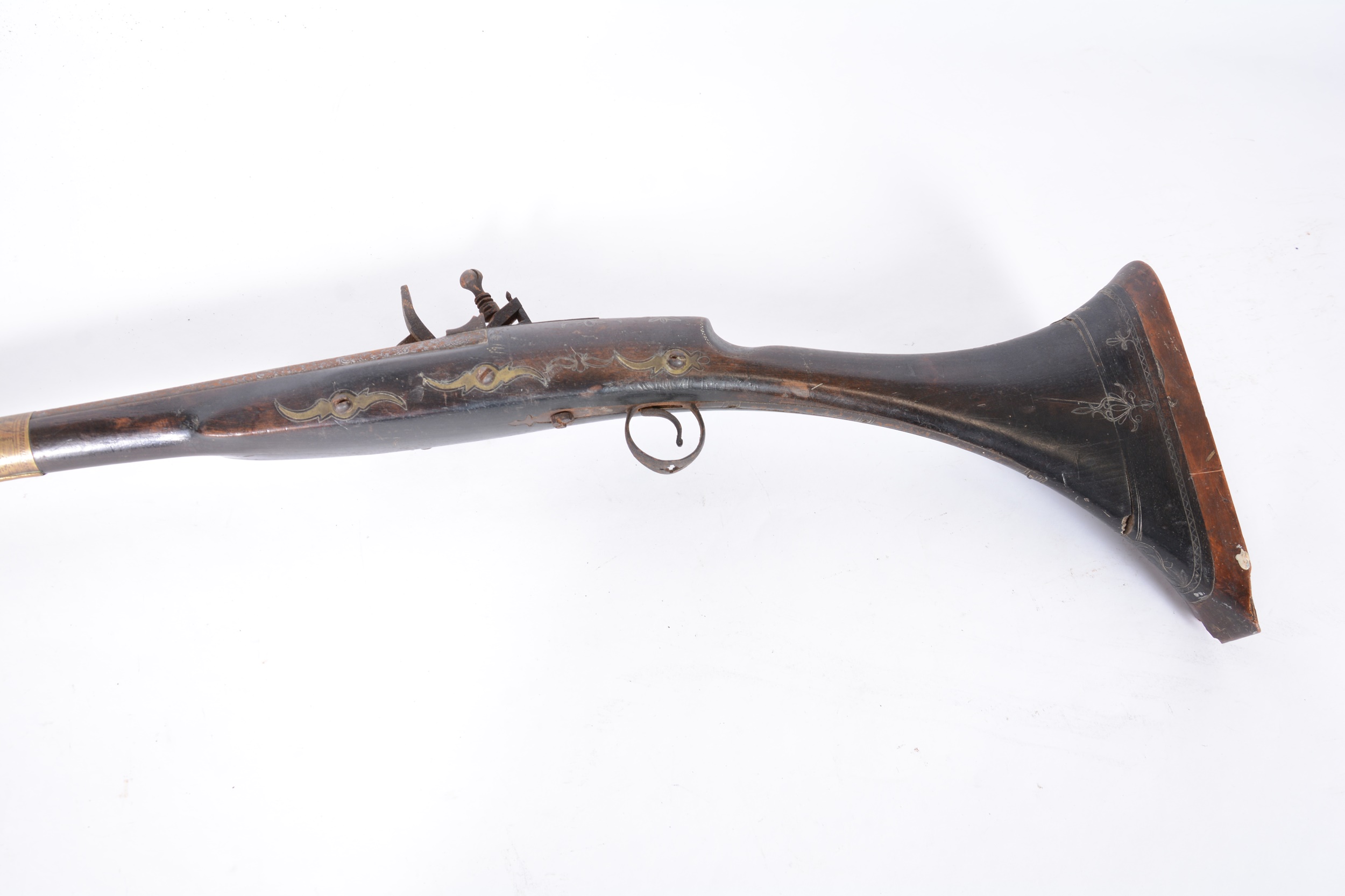 Lot 14 - Arab snaphaunce gun