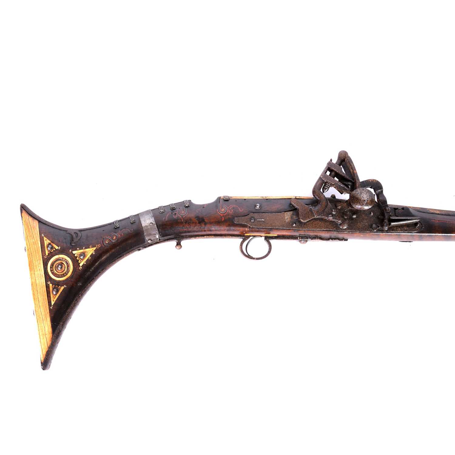 Lot 12 - Arab snaphaunce gun