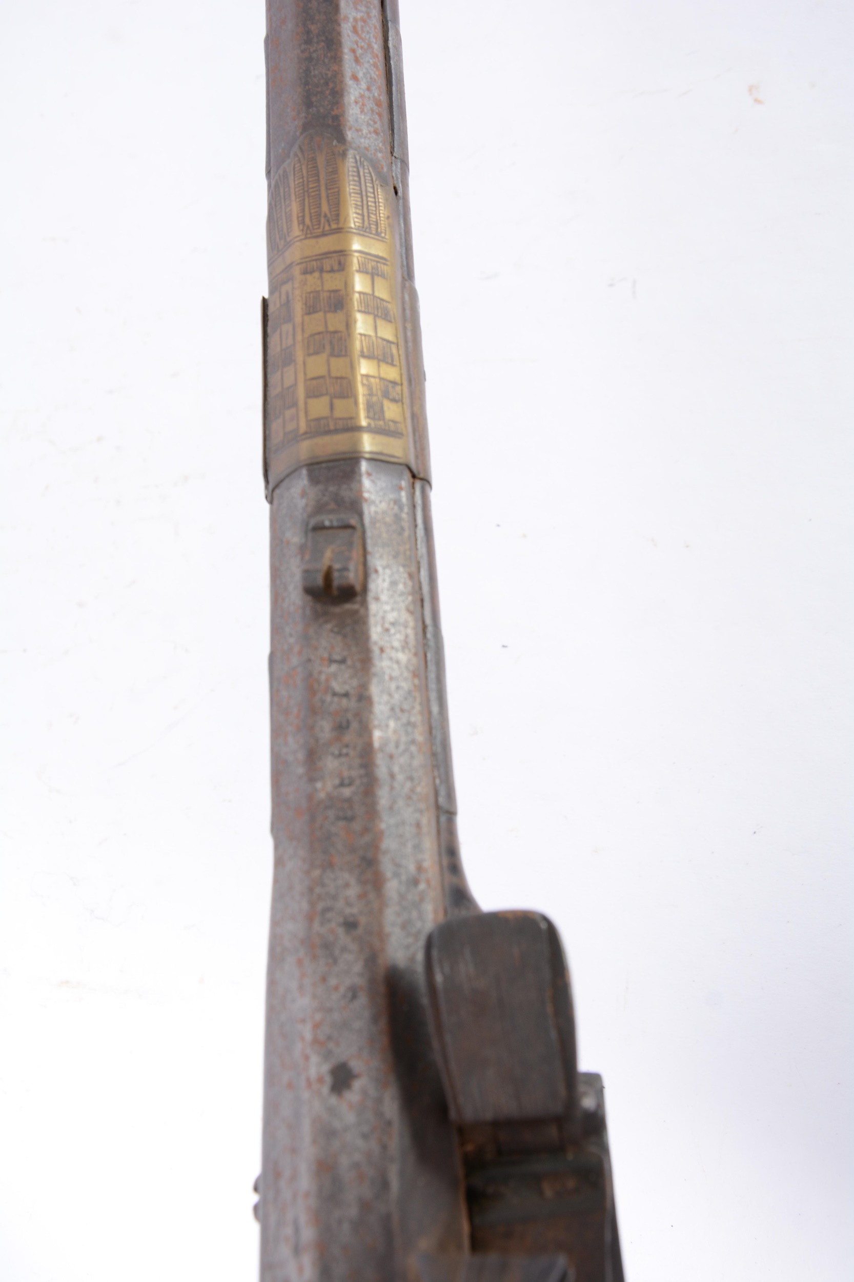 Lot 15 - Arab flintlock gun