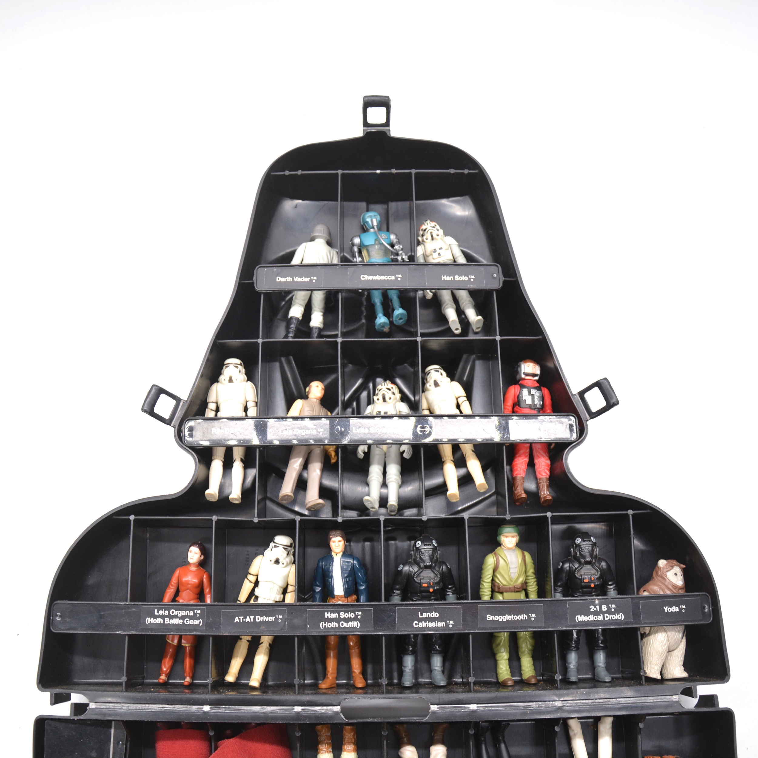 Lot 1294 - Star Wars Darth Vader figure carrying case,