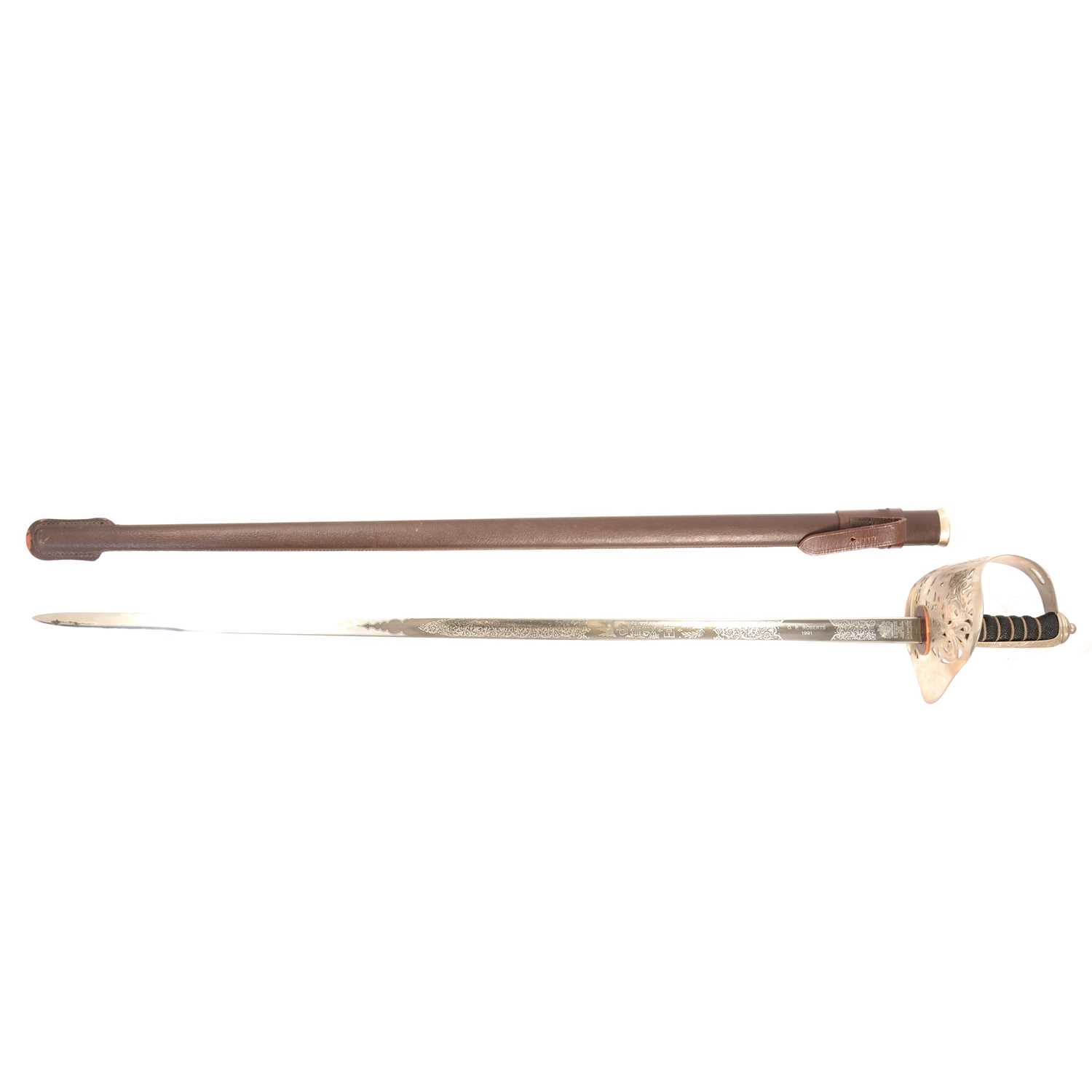 Royal Signals dress sword, by Wilkinson Sword, early 1990s - auctions ...