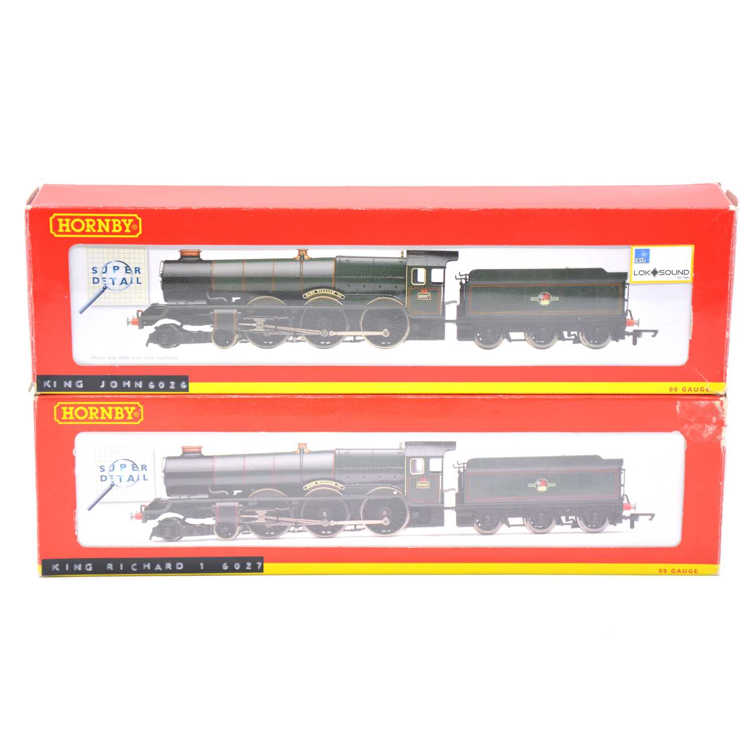 Lot 165 - Two Hornby OO gauge model railway steam