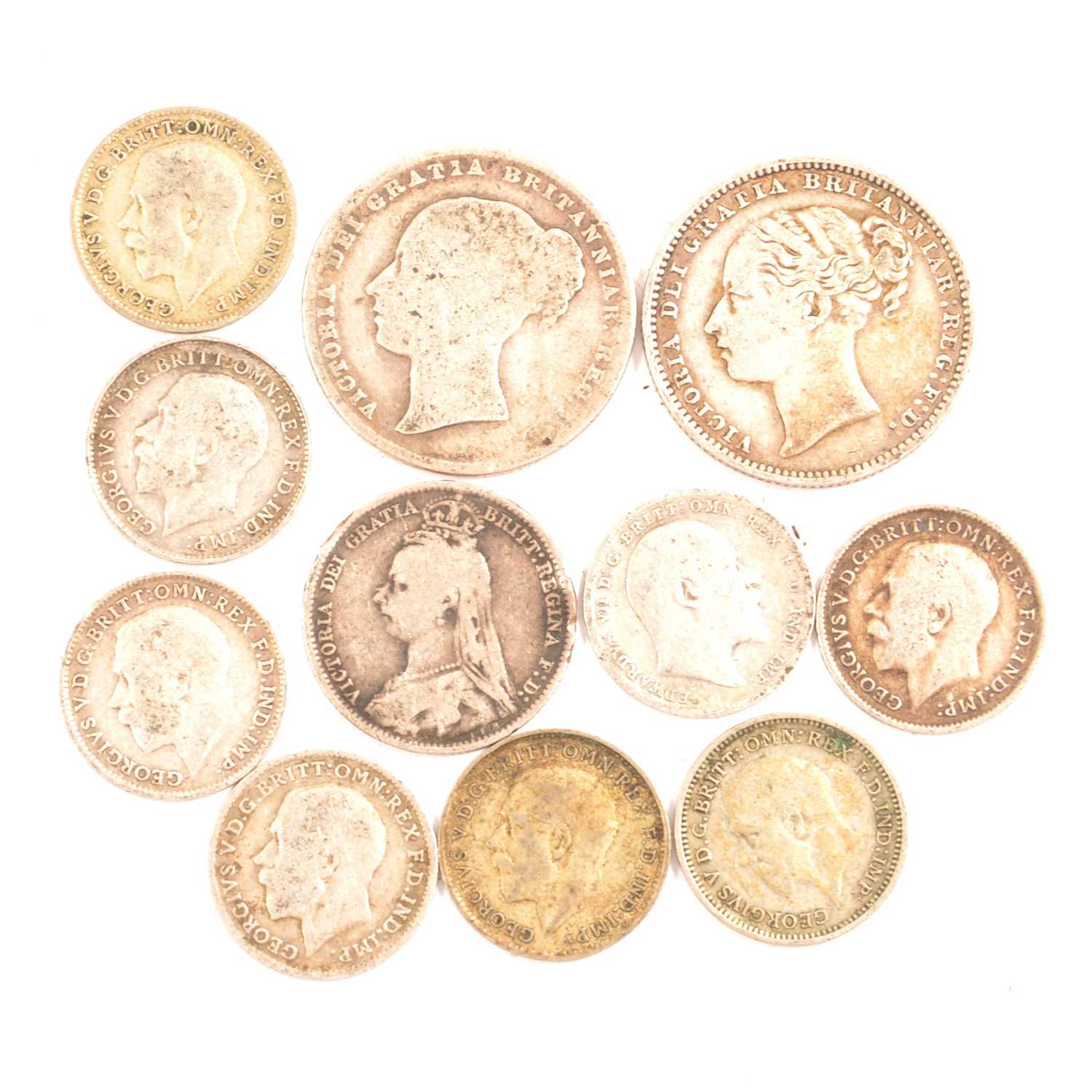 Lot 202 - Victoria and later silver coins, Canadian