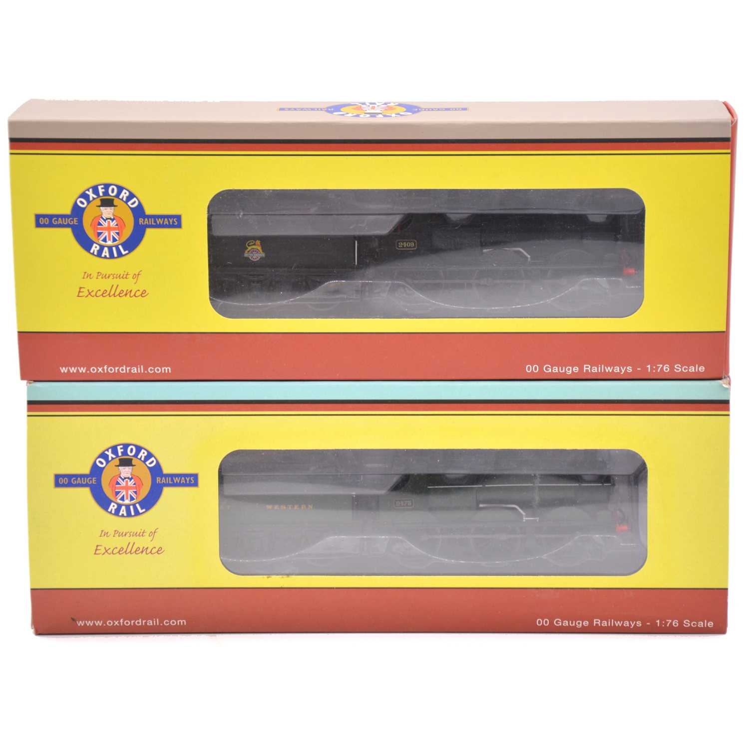 Lot 194 - Two Oxford Rail OO gauge model railway