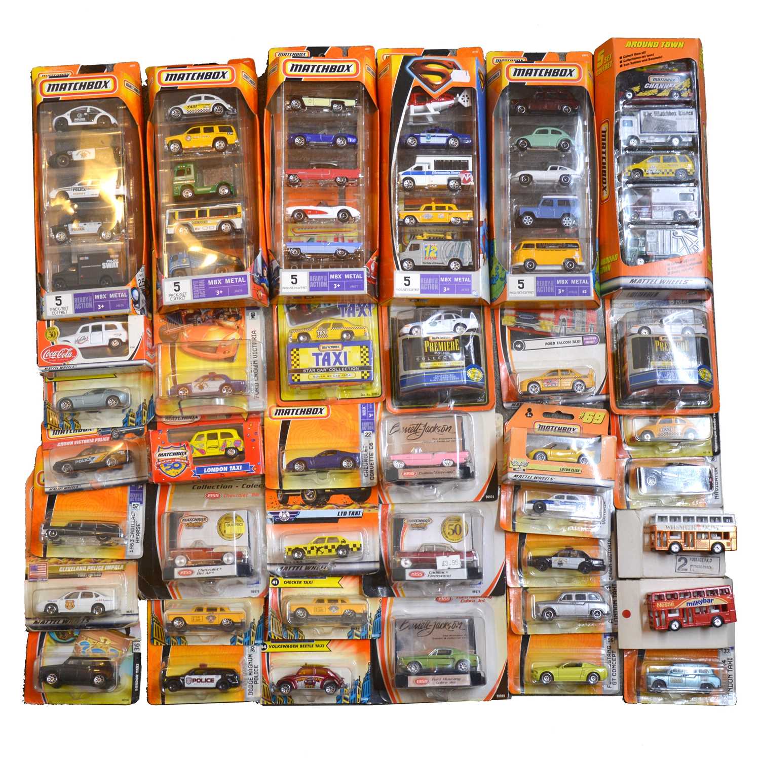 Lot 1127 - Thirty-nine Matchbox die-cast model