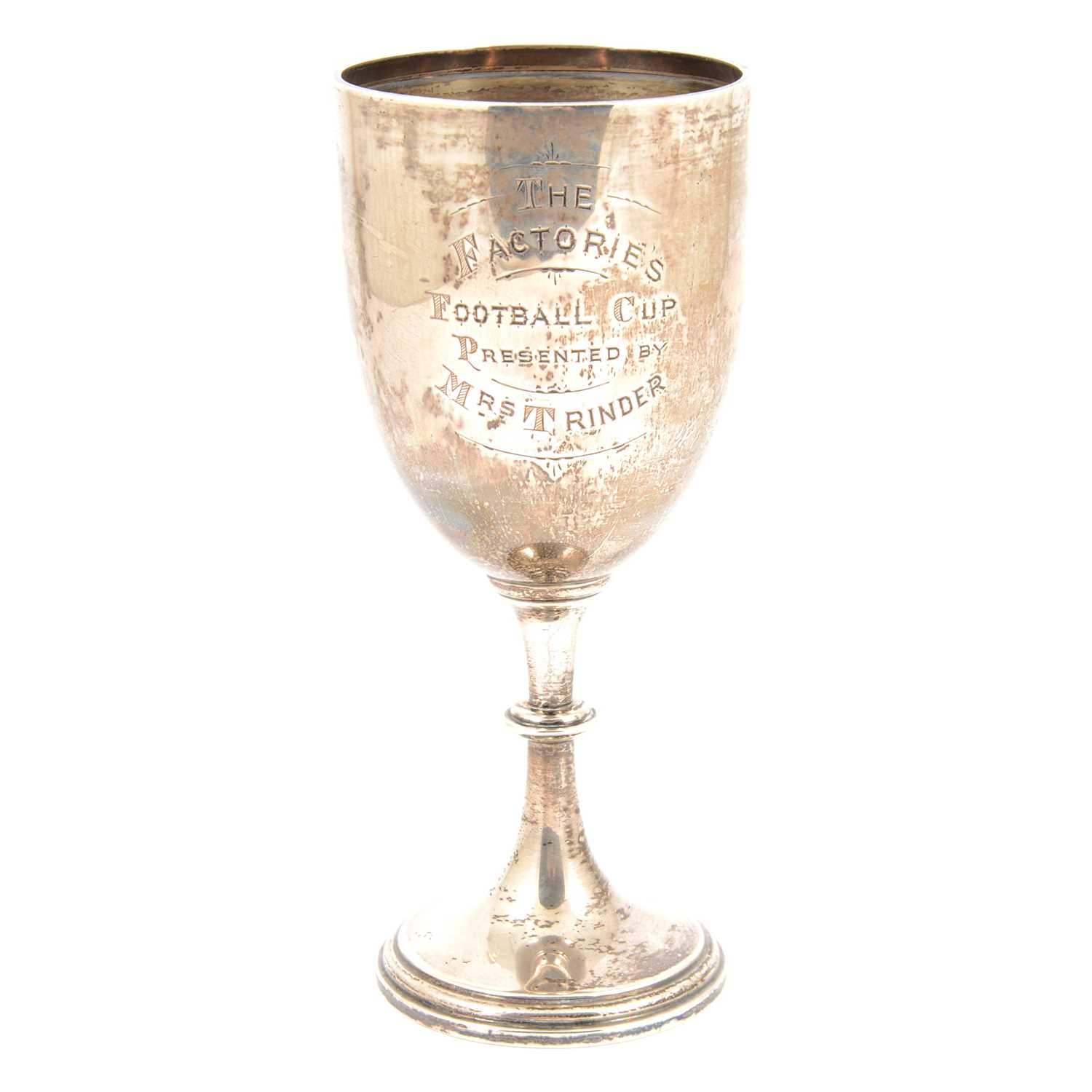 Lot 289 - Silver trophy cup, William Neale & Son Ltd,