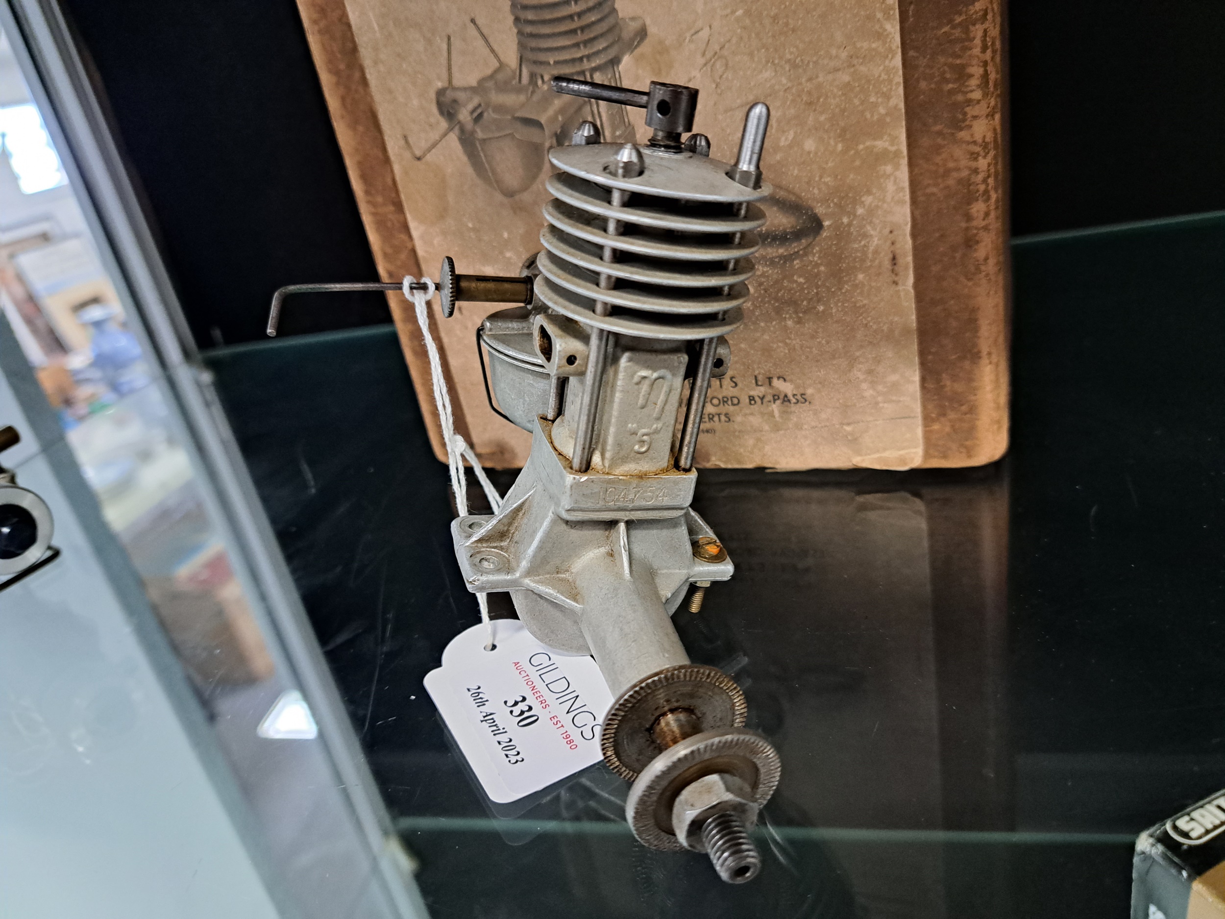 Lot 330 - ETA engine, 5cc diesel