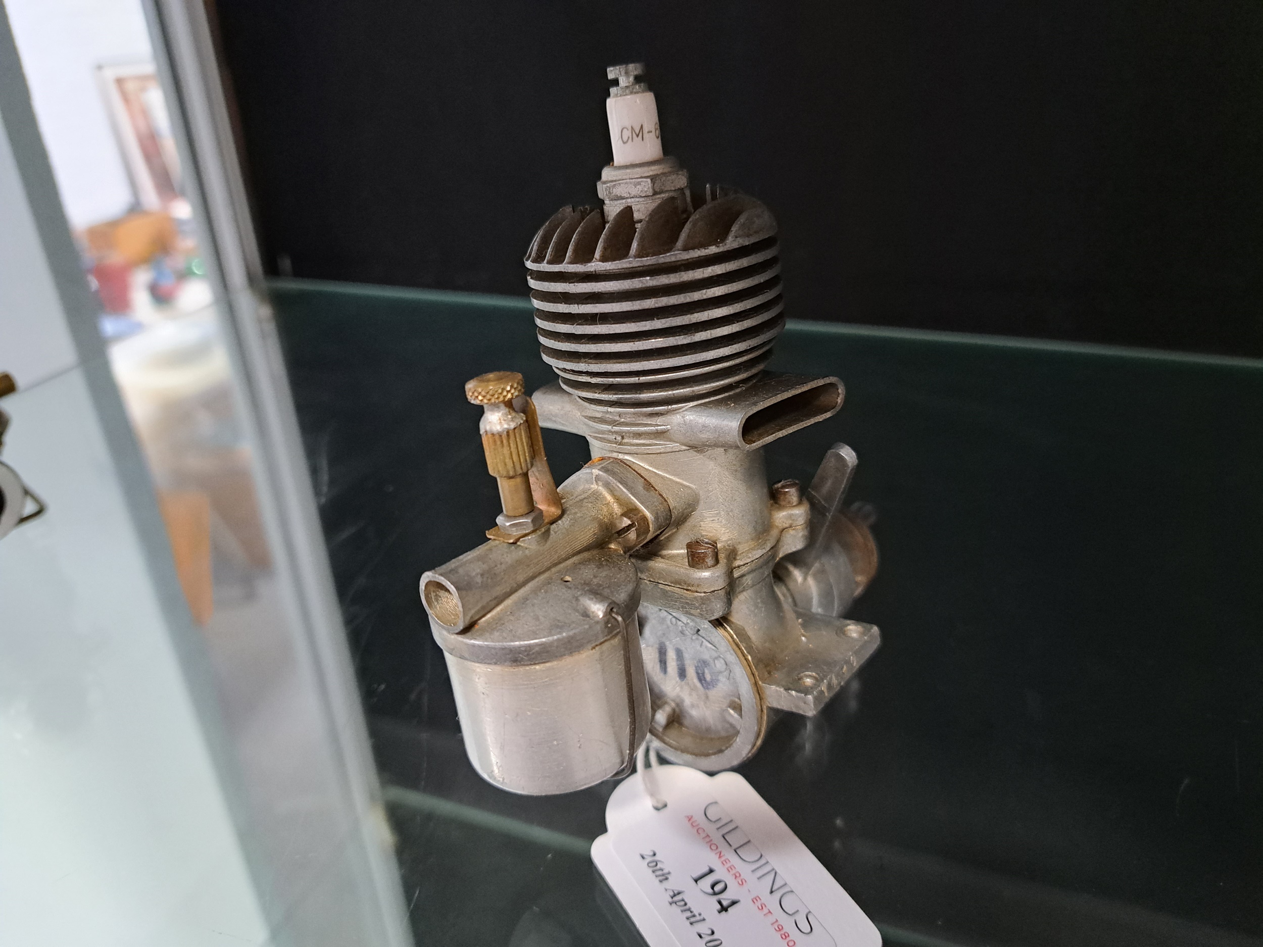 Lot 194 - Rare Japanese aero model aircraft engine,
