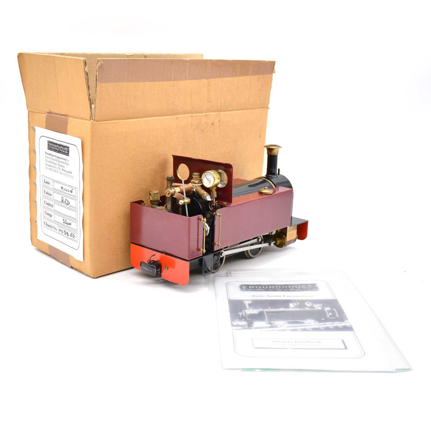 Lot 64 - Roundhouse 32mm gauge live steam locomotive