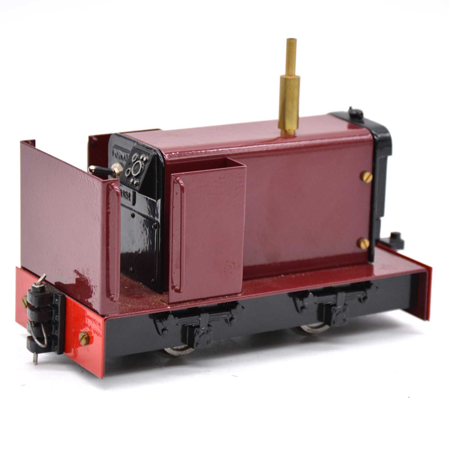 Lot 65 - Brandbright 32mm gauge electric locomotive, 0-