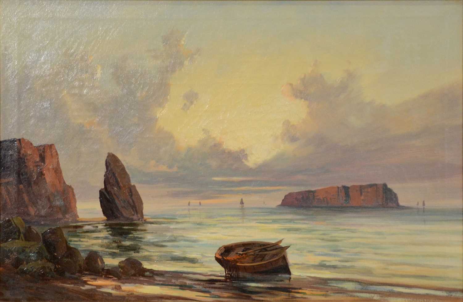 Lot 307 - Joel Owen, Coastal landscape.