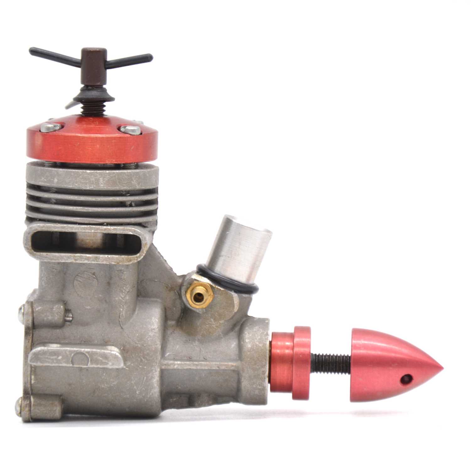 Lot 65 - Two Russian 2.5cc diesel engines