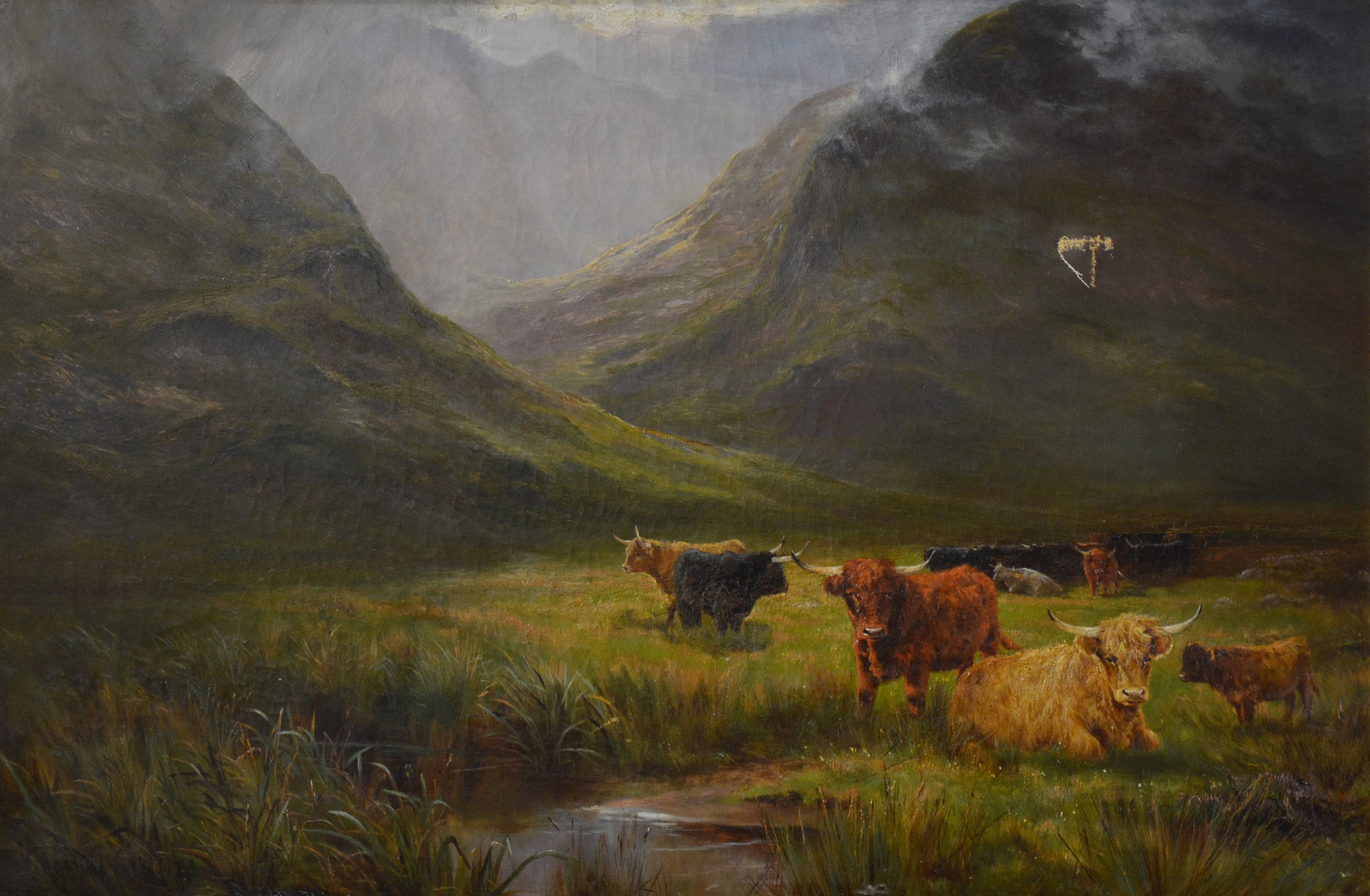 Lot 313 - Henry Hadfield Cubley, Resting in Glencoe,