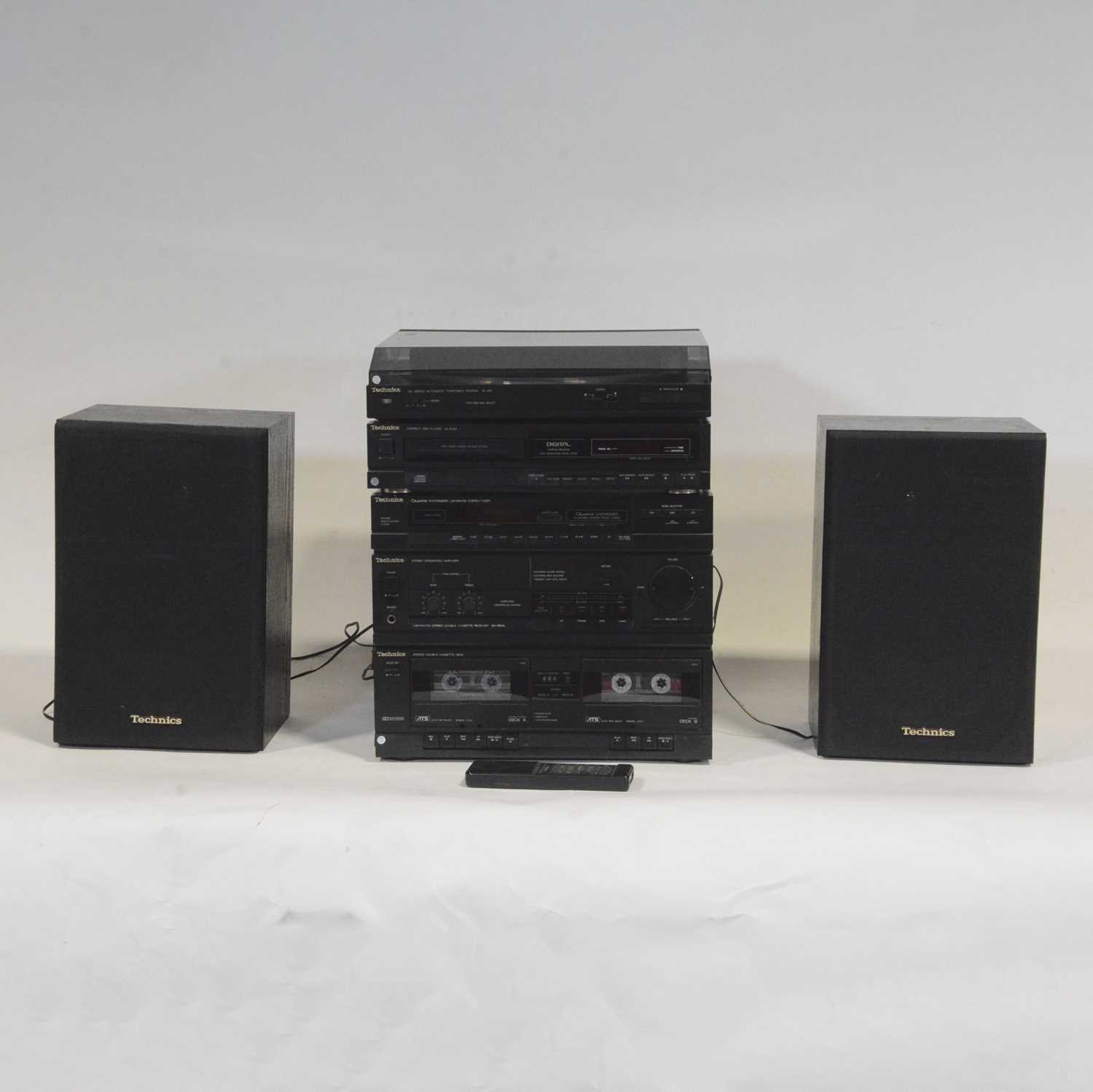 Lot 192 - Technic music system including, SL-J90