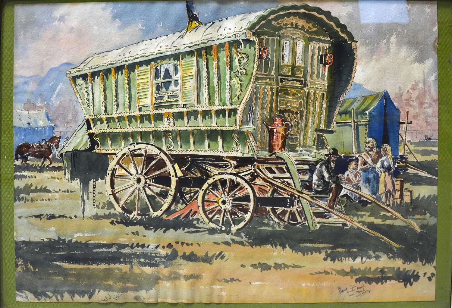 Lot 345 - David Weston Gypsy caravan,