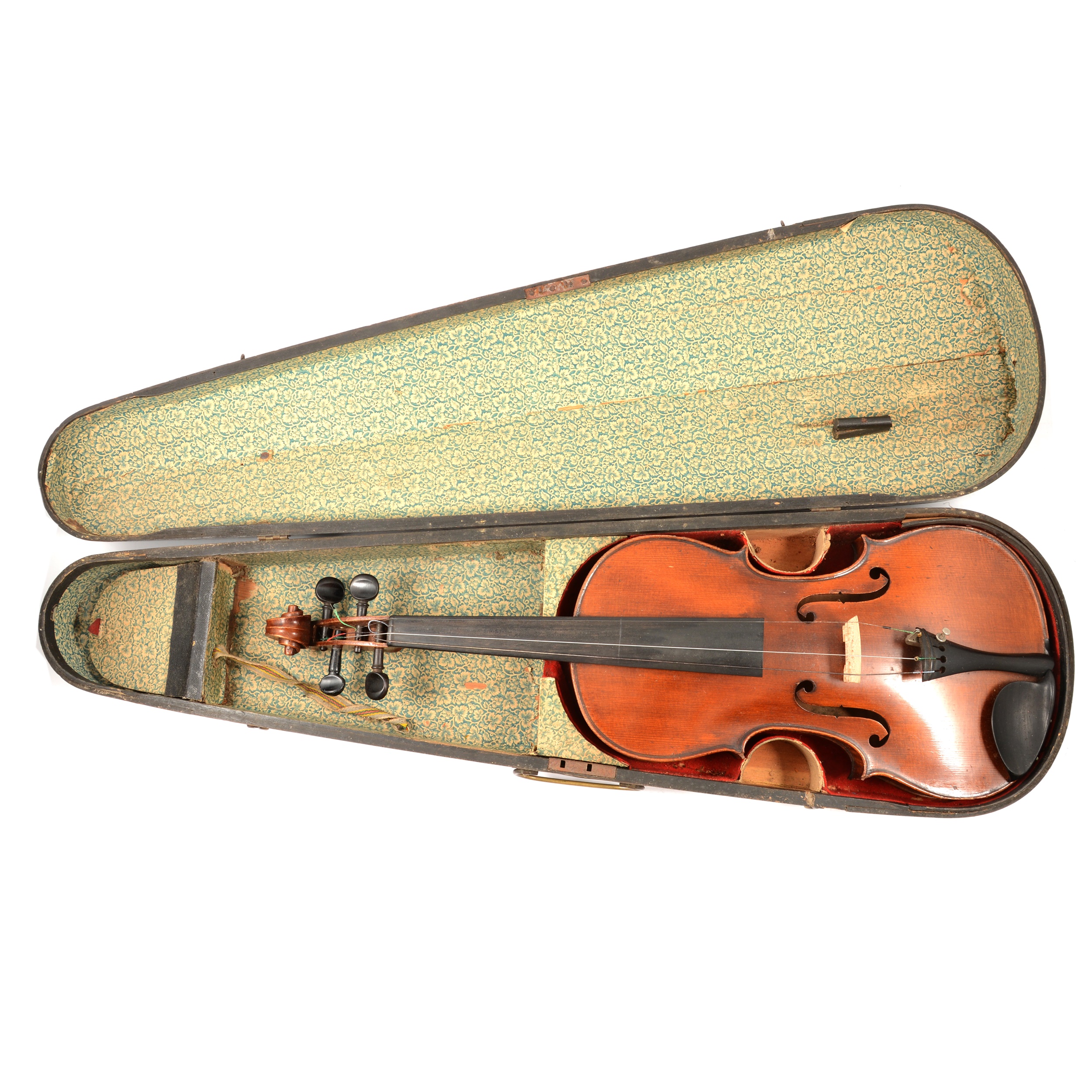 Lot 106 - Two violins,