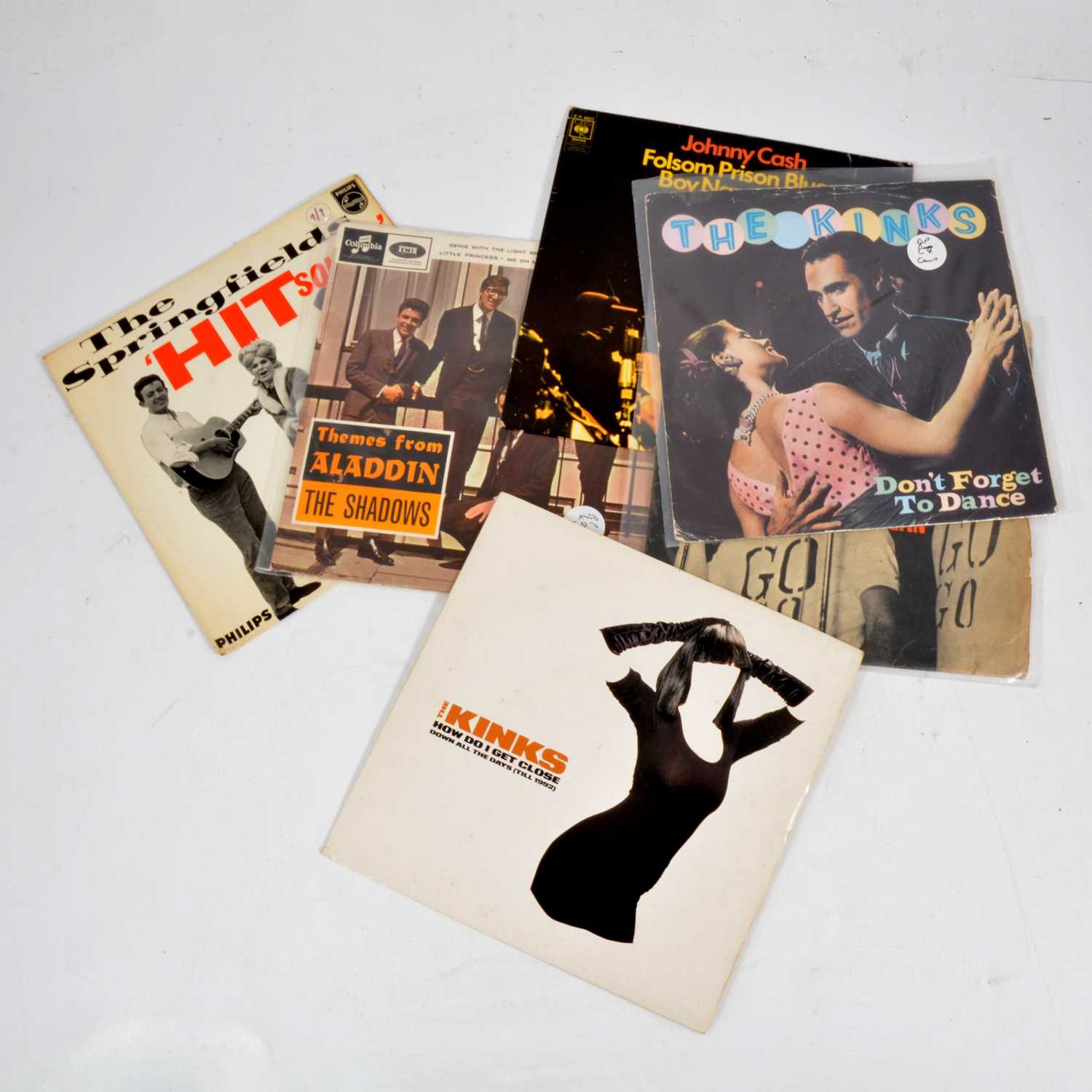 Lot 195 - EP vinyl music records, one box of mostly
