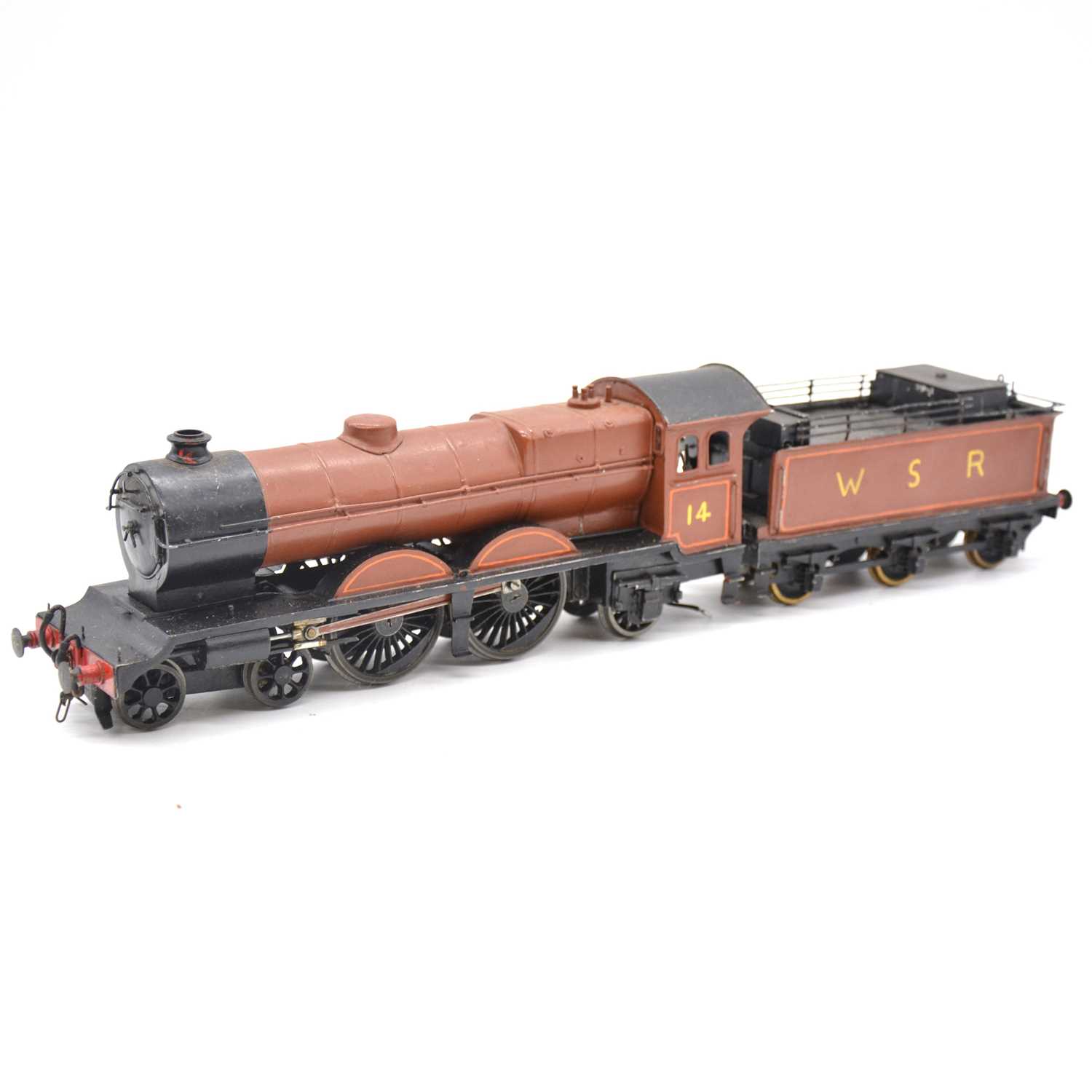 Lot 303 Four Battery Powered Scratch Built O Gauge