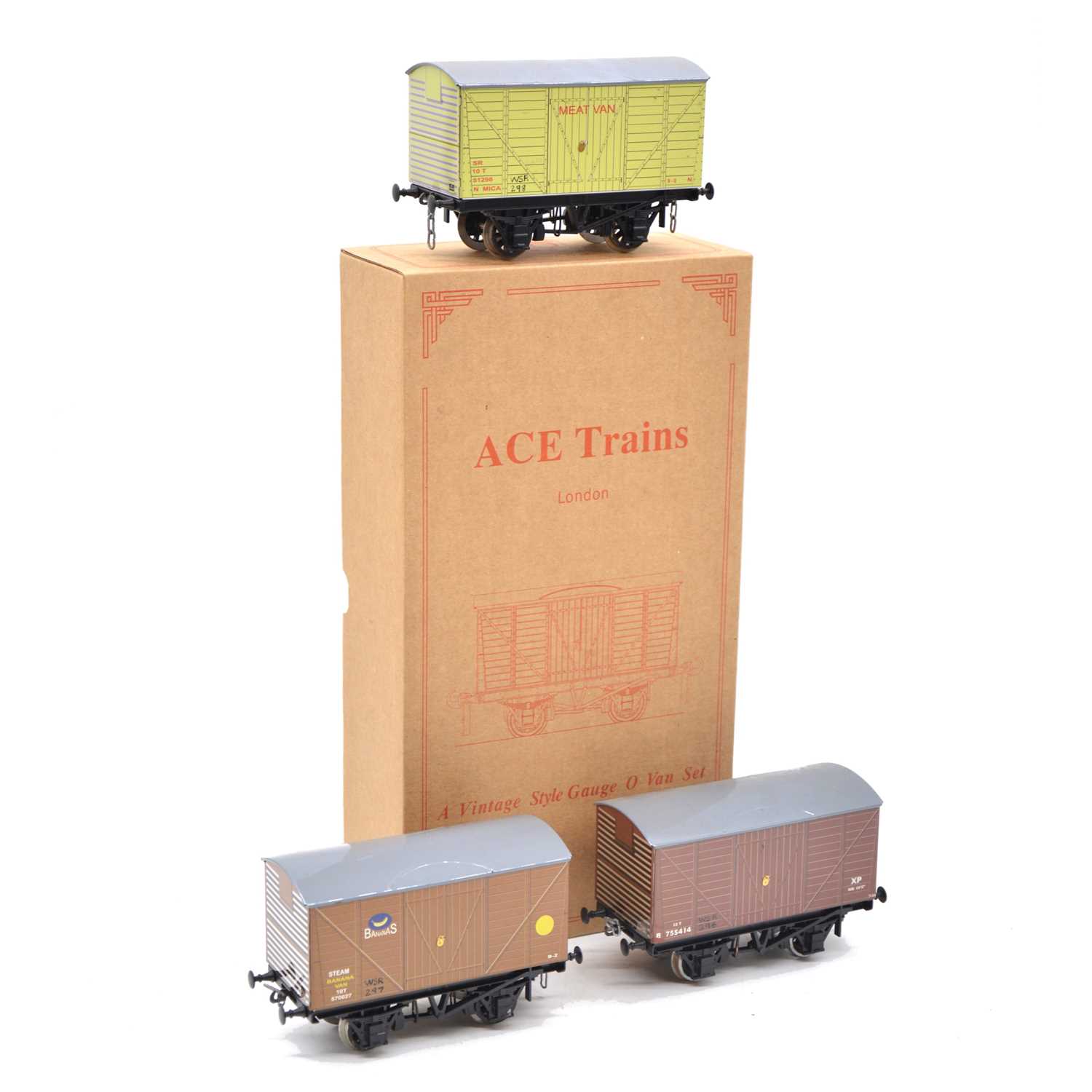 Lot 78 - ACE trains O gauge model railway wagons set,