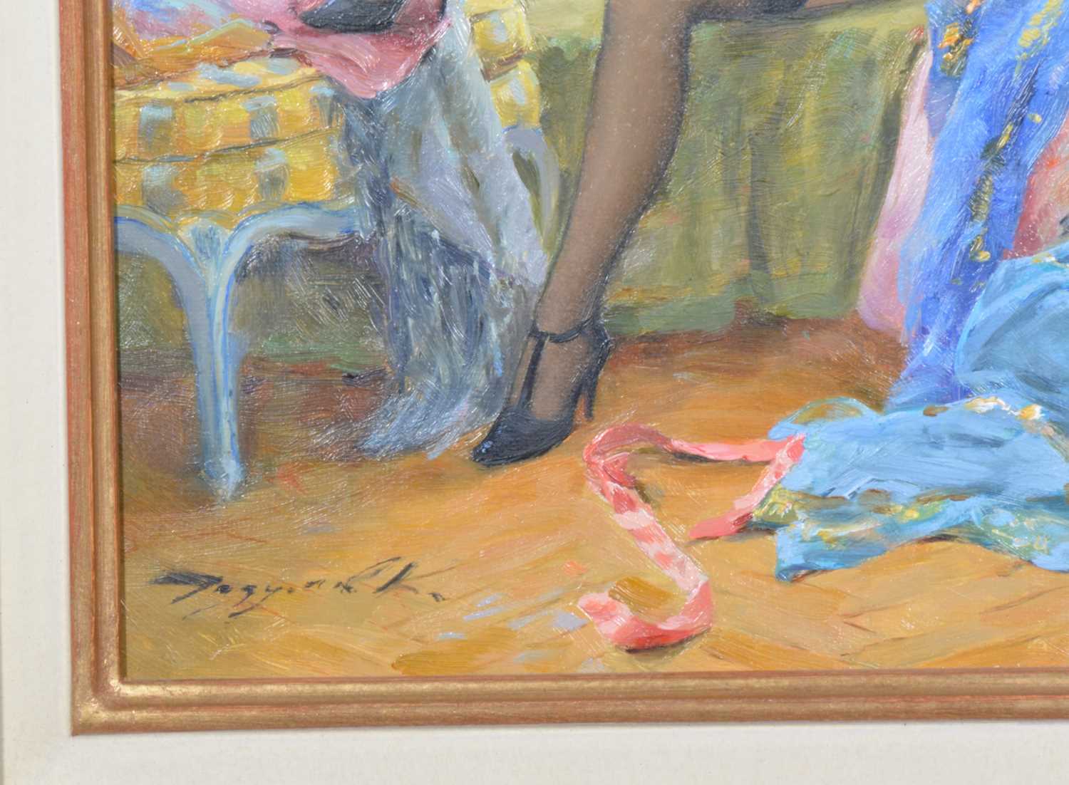 Lot 337 - Konstantin Razumov, Boudoir interior,