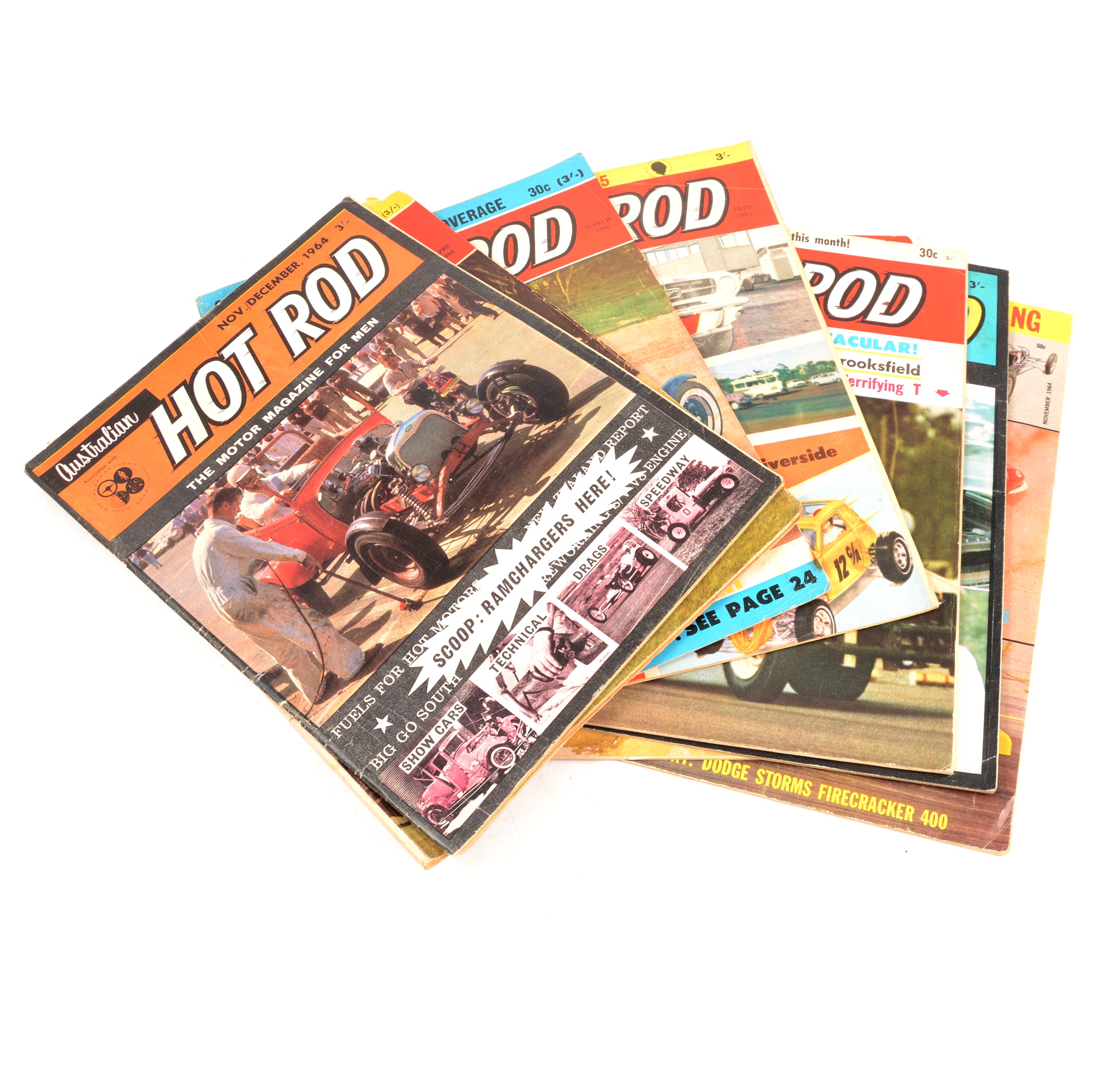 Lot 287 - Collection of ‘Drag Racing’ magazines from