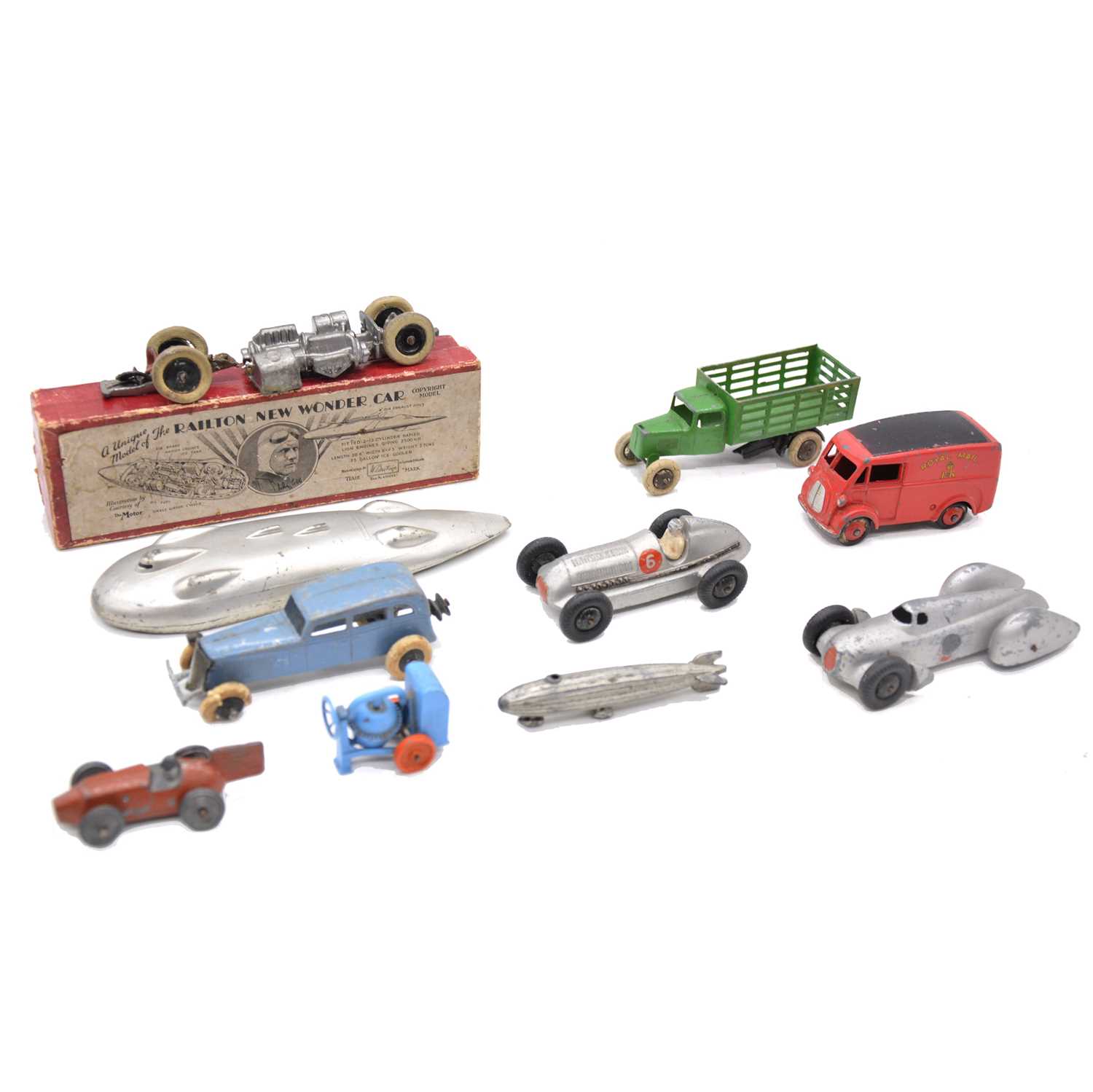 Lot 86 - Die-cast models Dinky Toys Auto-Union racing