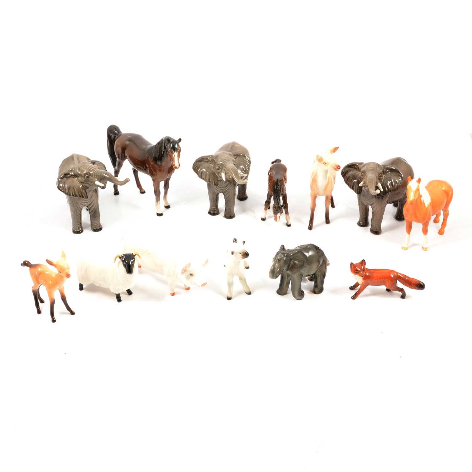 Lot 7 - Beswick animal models,