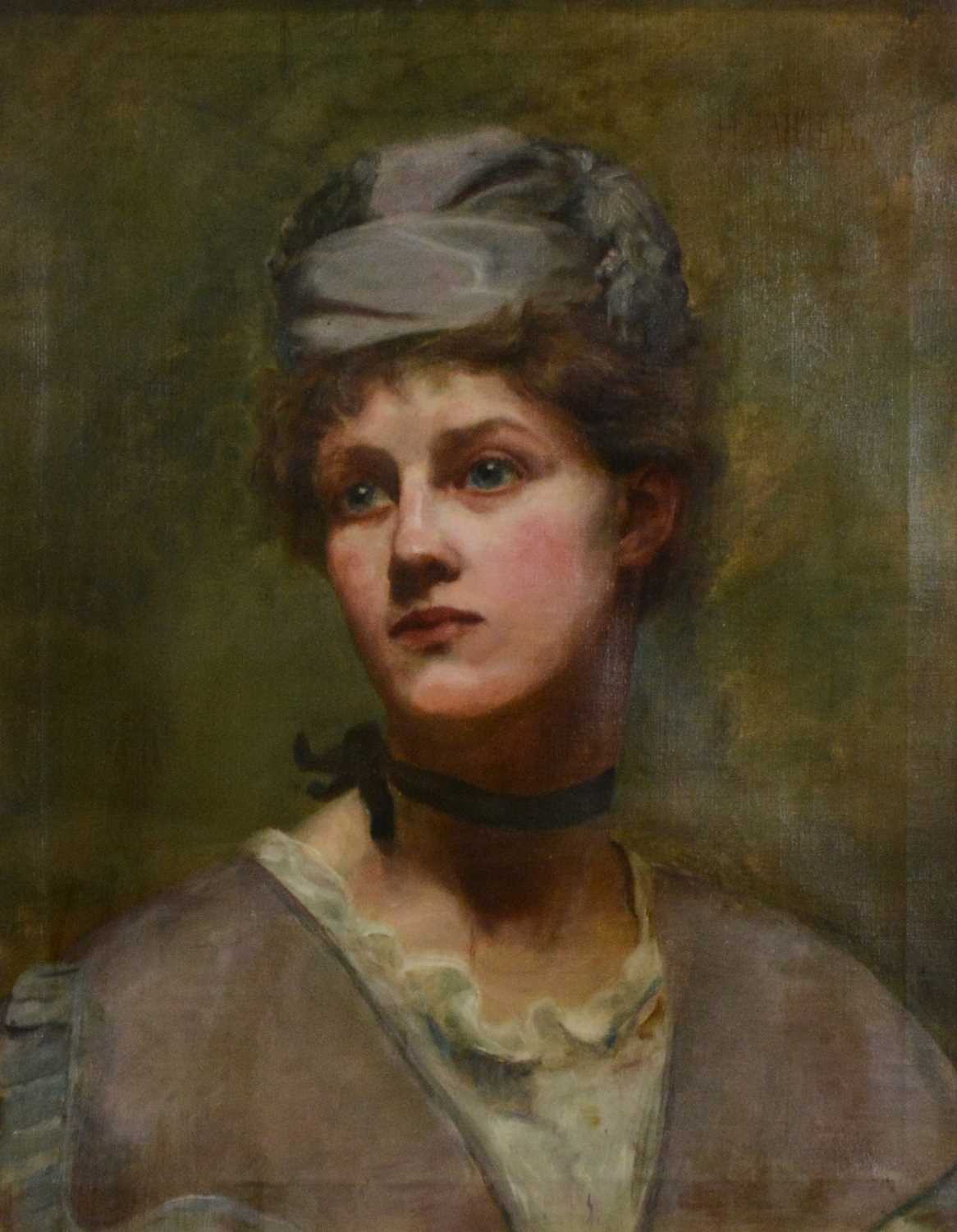 Lot 295 - H Carter, Grey lady,