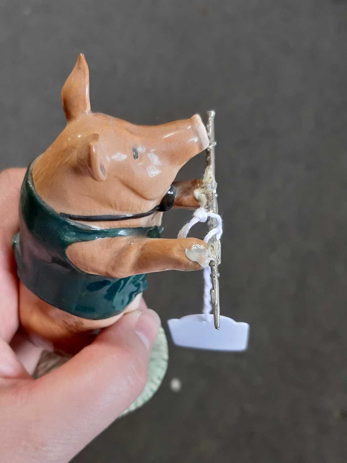 Lot 121 - Thirteen Beswick Pig Promenade/Band figures,