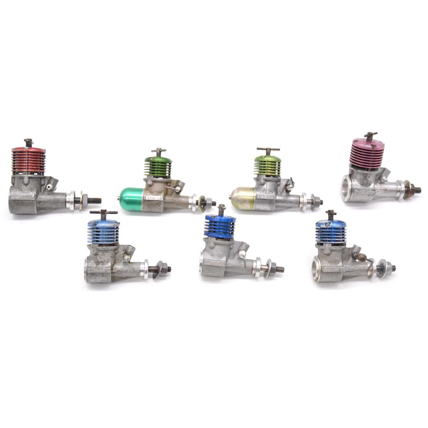 Lot 314 - Seven AM diesel engines