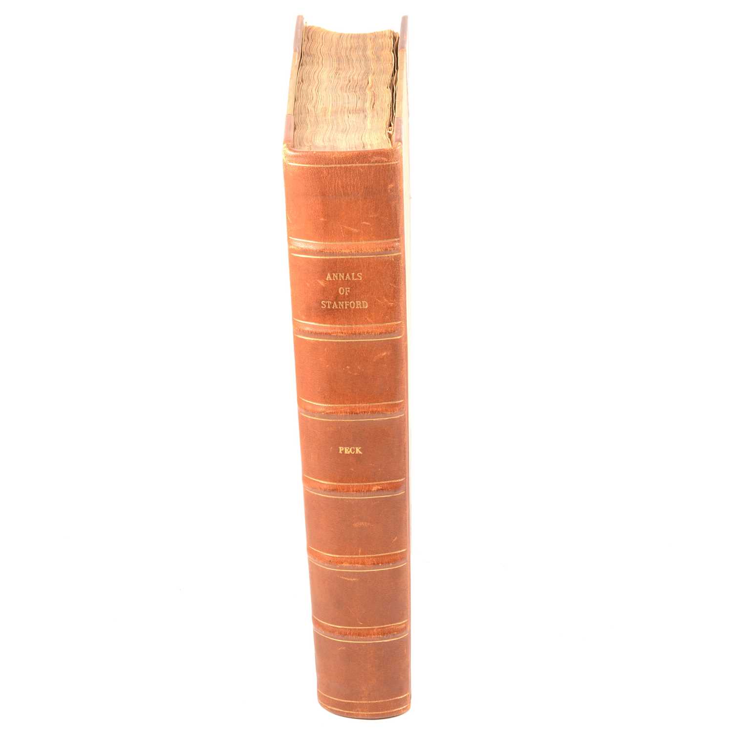 Lot 137 - Francis Peck, Antiquarian Annals of Stanford,