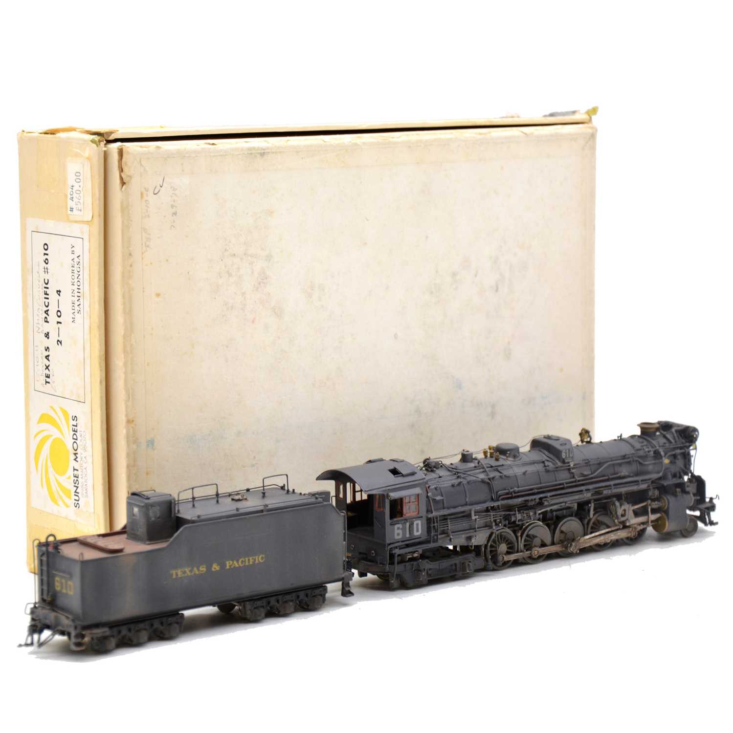 Lot 44 Sunset Models Ho Gauge Steam Locomotive And