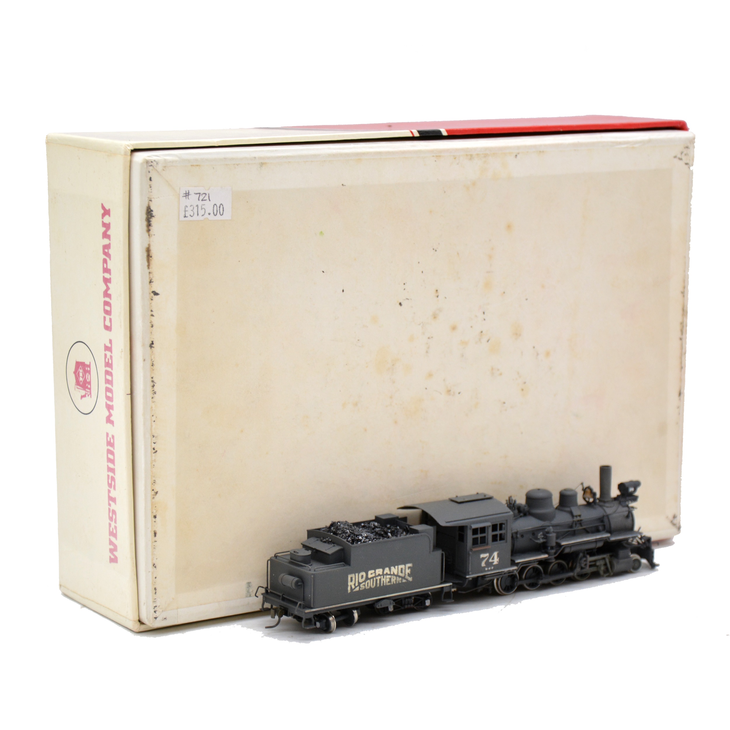 Lot 125 - Westside Models HOn3 gauge steam locomotive