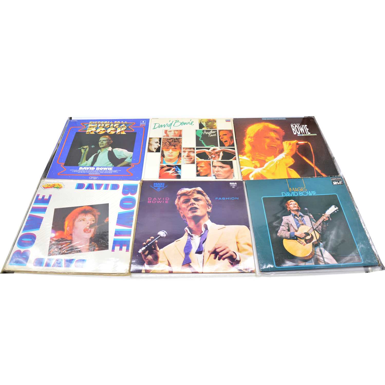 Lot 35 - Thirteen David Bowie LP vinyl records