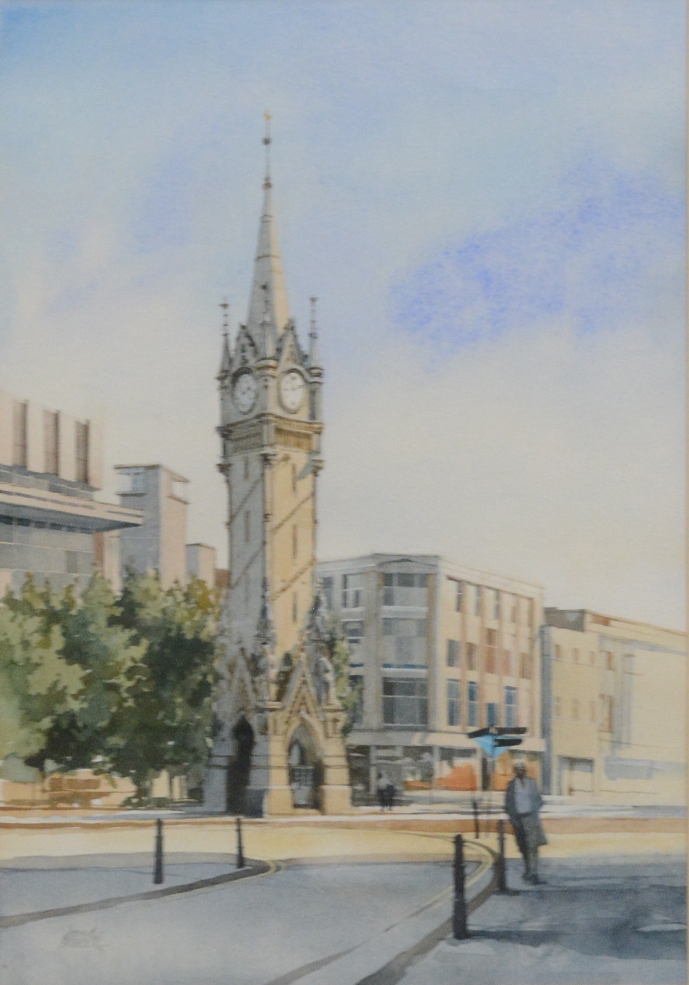 Lot 357 - David Morris, two watercolours,